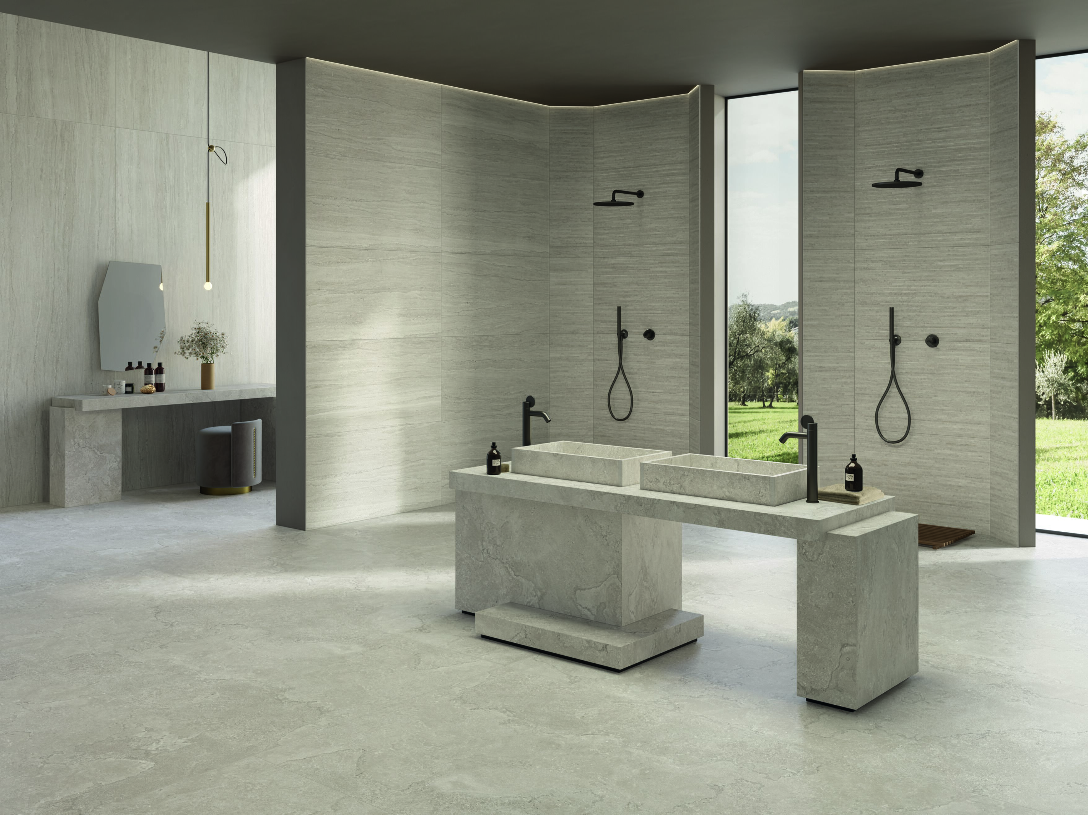 PORTLAND STONE ASH Flooring By Ergon