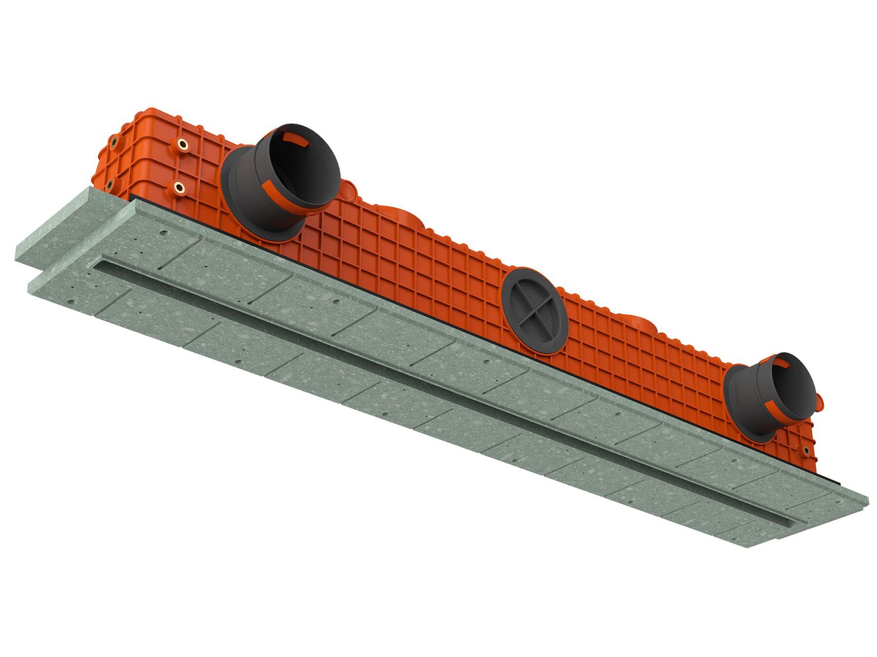 LINEO PRO PROFILE Outlet and diffuser for channelled system By Ergovent