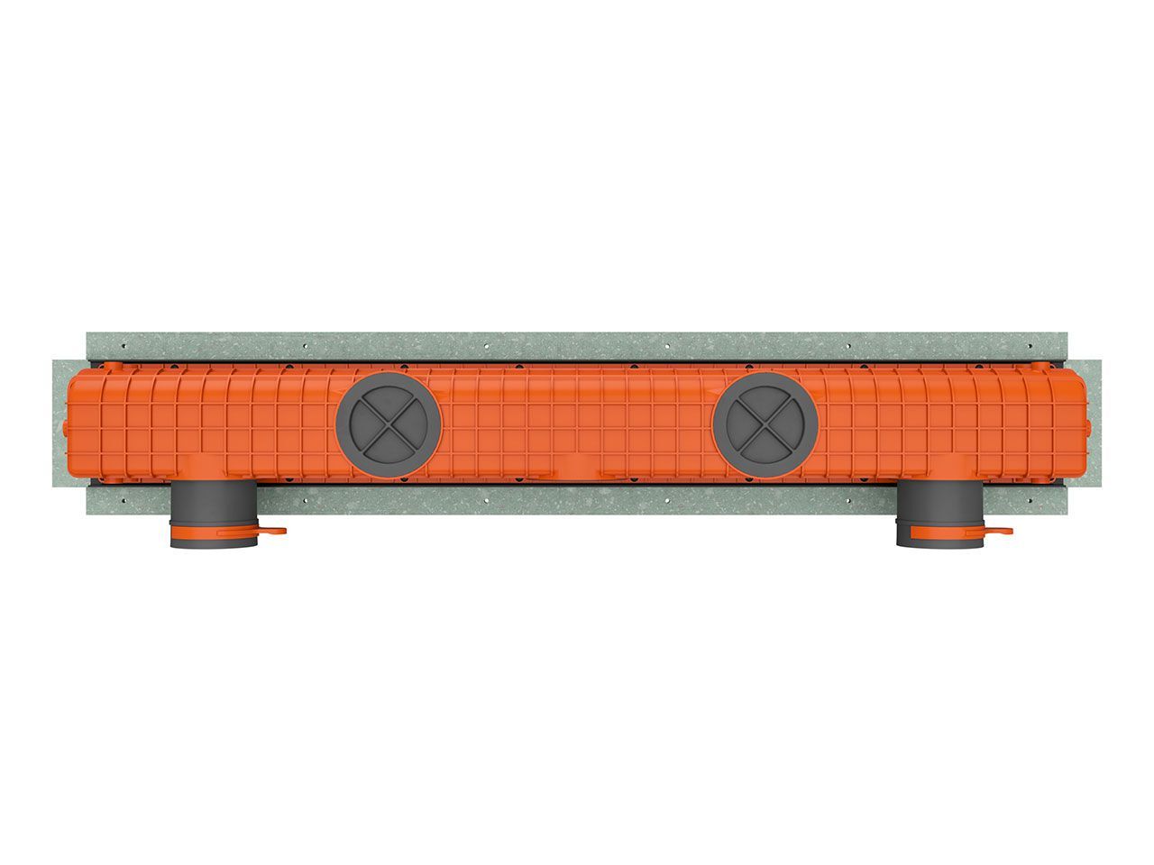 LINEO PRO PROFILE Outlet and diffuser for channelled system By Ergovent