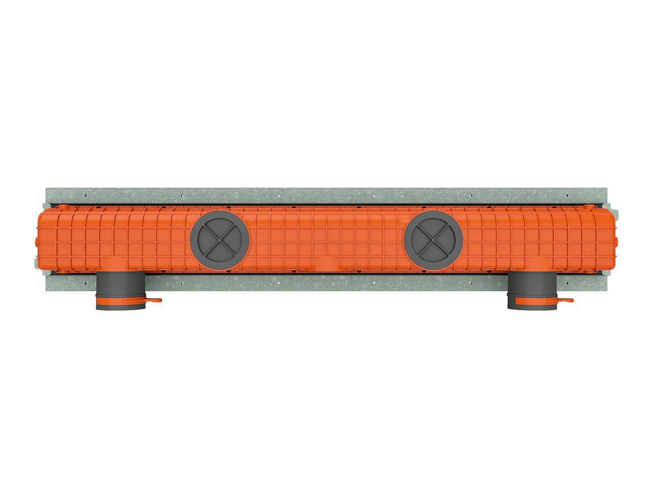 LINEO PRO PUZZLE Outlet and diffuser for channelled system By Ergovent