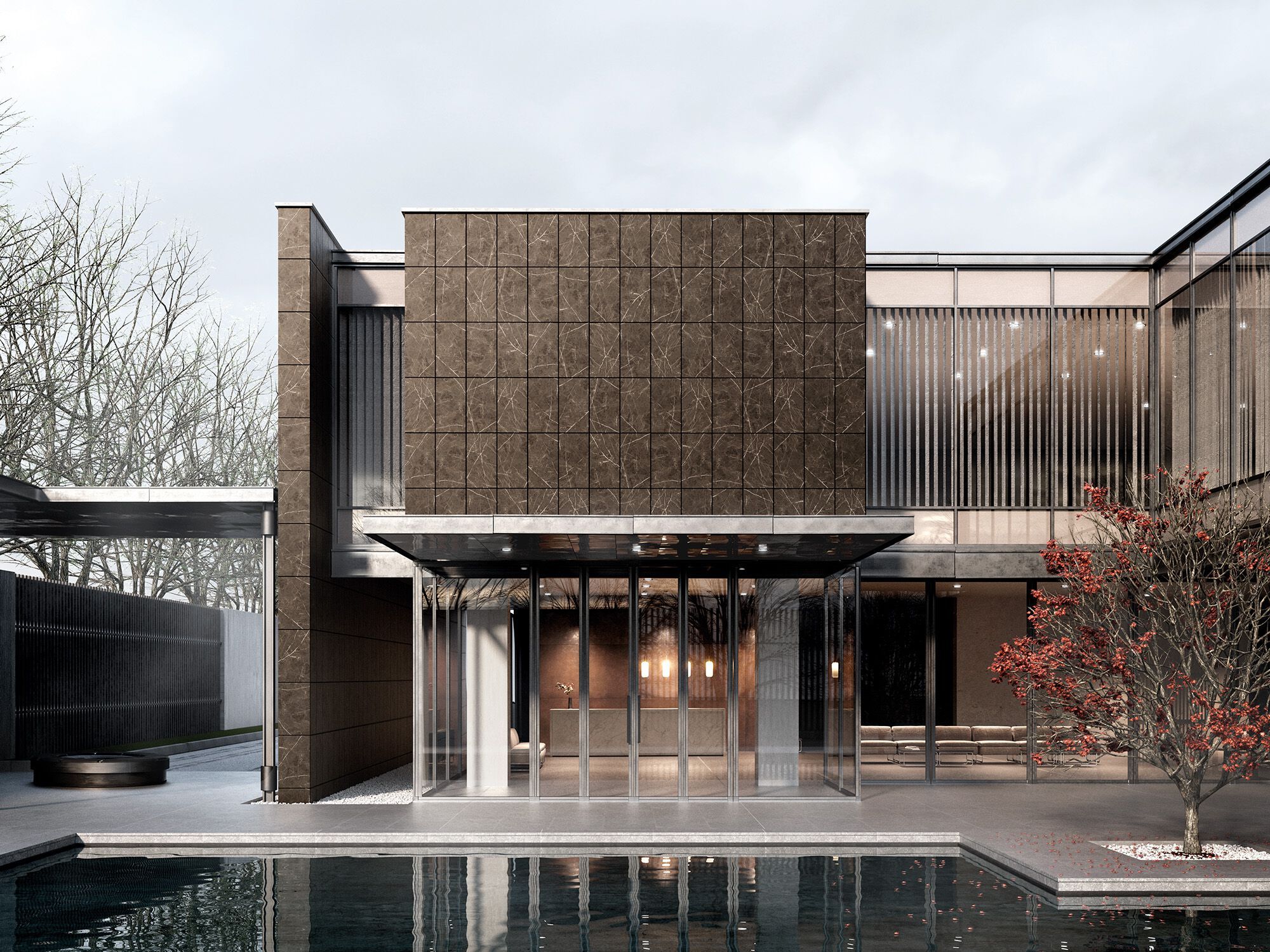 EXA-TECH FVH EM M Ceramic Ventilated facade By Exagres