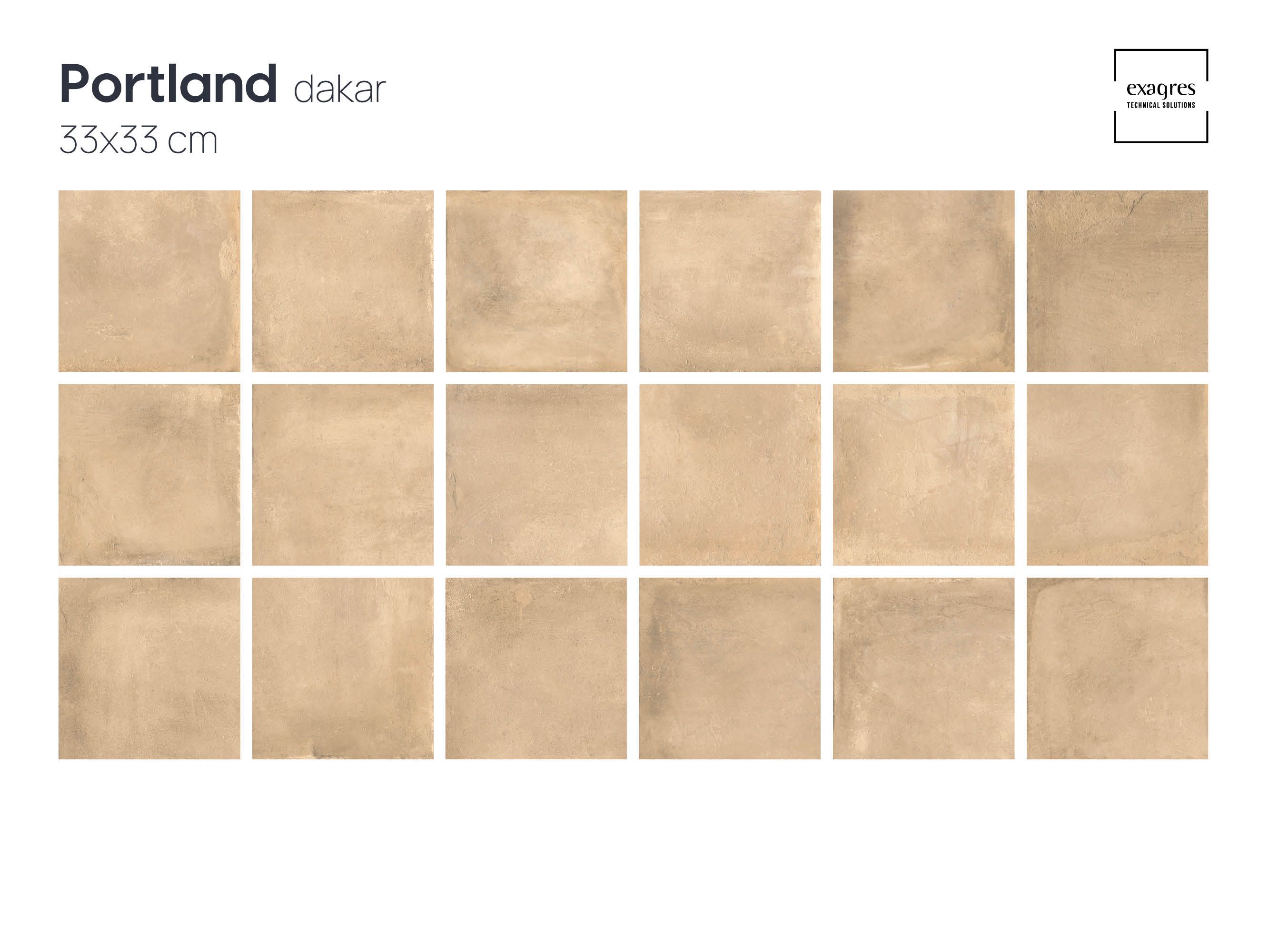 PORTLAND DAKAR Outdoor floor tiles By Exagres