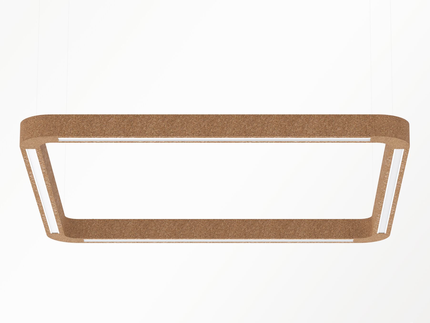 MAGIC SU SQUARE Acoustic LED cork pendant lamp By Exporlux