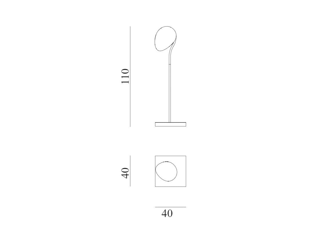 10TH THREE LIGHT Lampada da terra per esterno By Exteta
