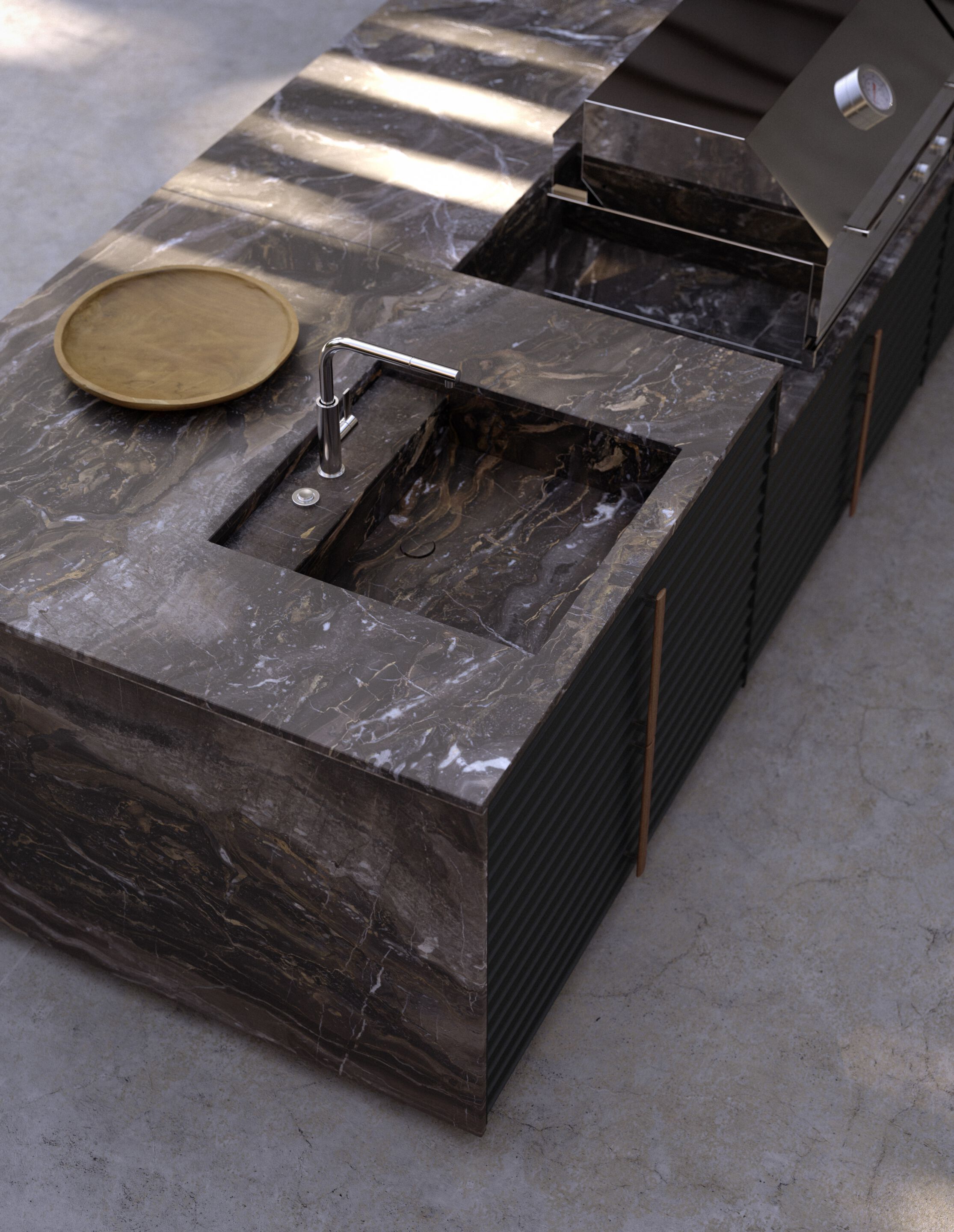 AMALFI KITCHEN Outdoor kitchen By Exteta