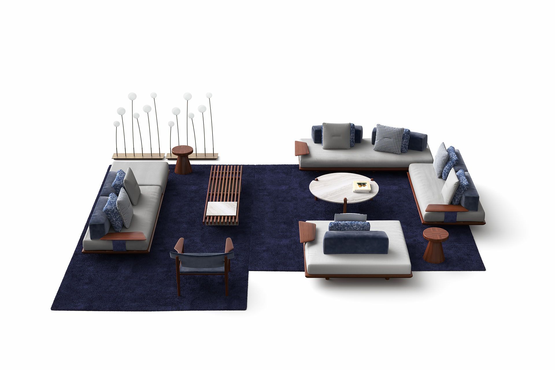 CAPRERA ISLAND Garden bed By Exteta