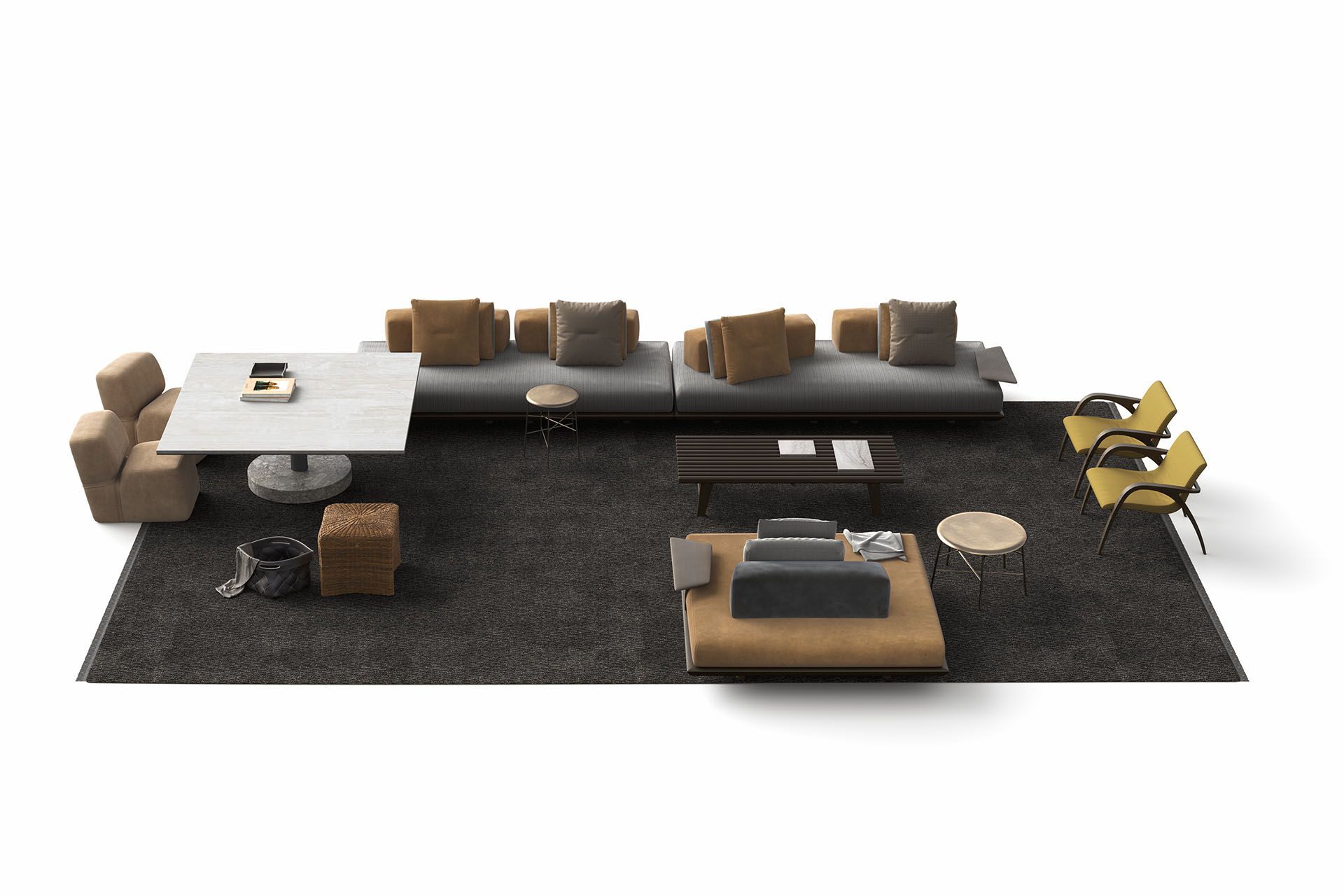 CAPRERA Garden sofa By Exteta