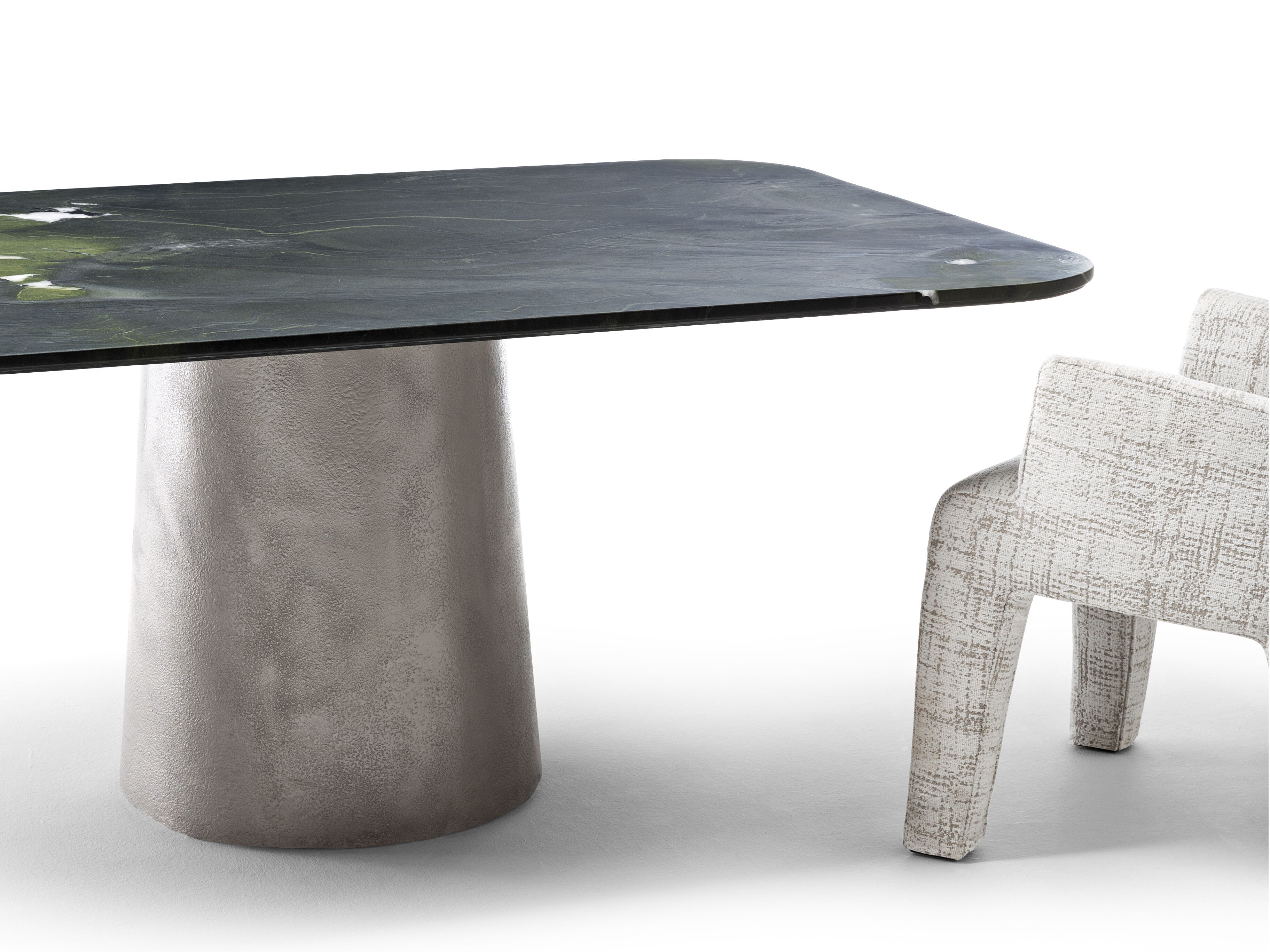 ETNA Rectangular marble table By Exteta