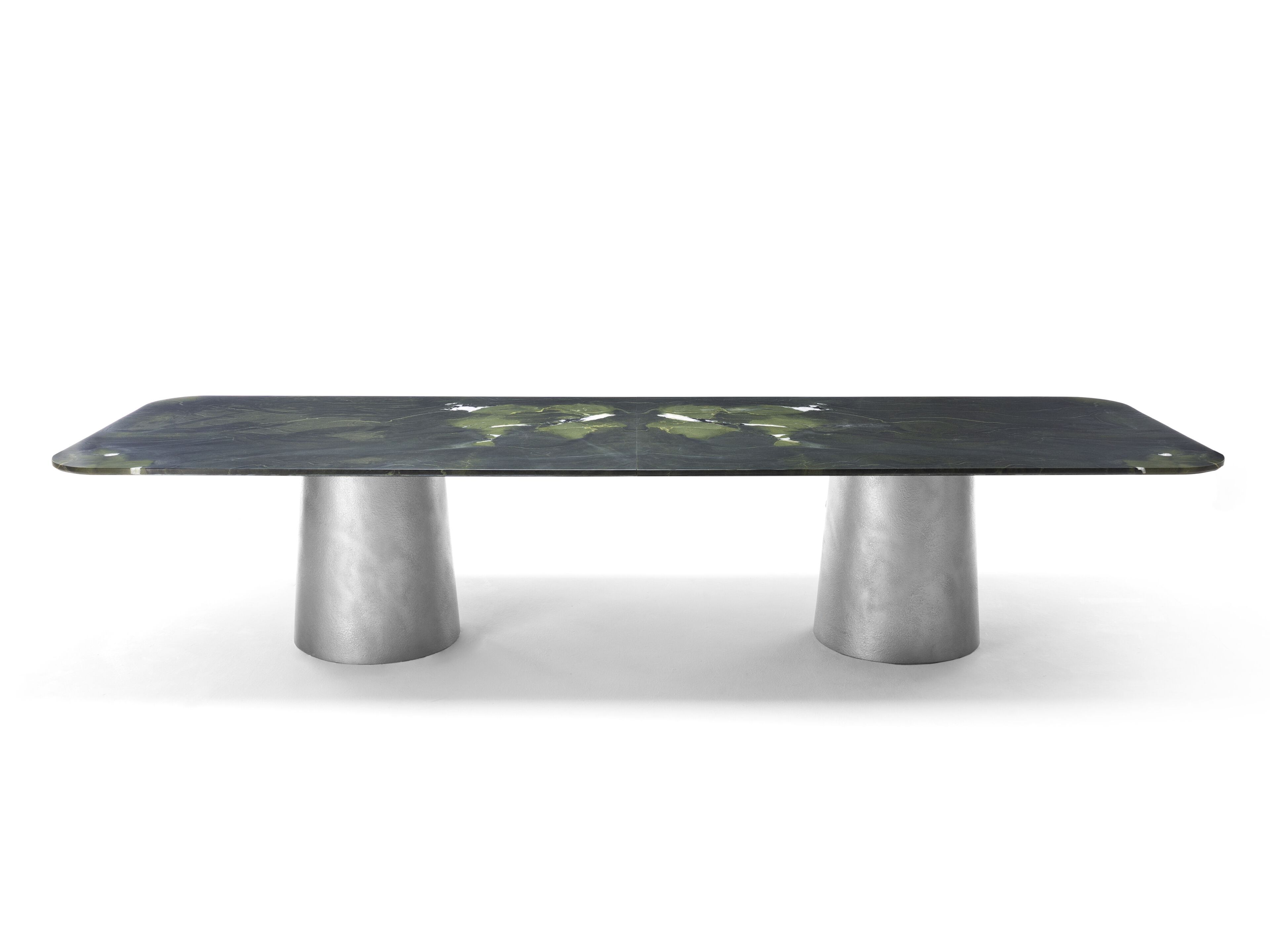 ETNA Rectangular marble table By Exteta