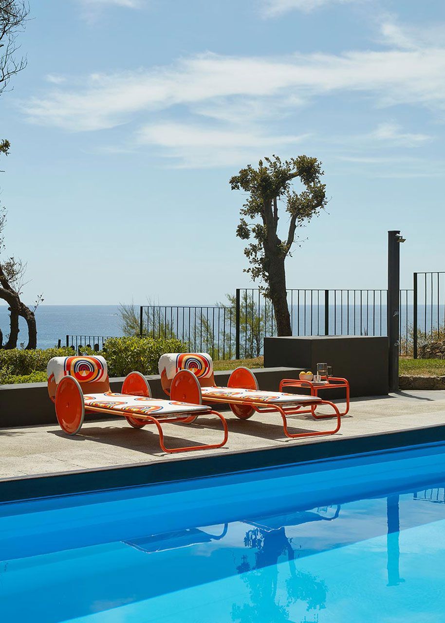 LOCUS SOLUS Lettino da giardino By Exteta