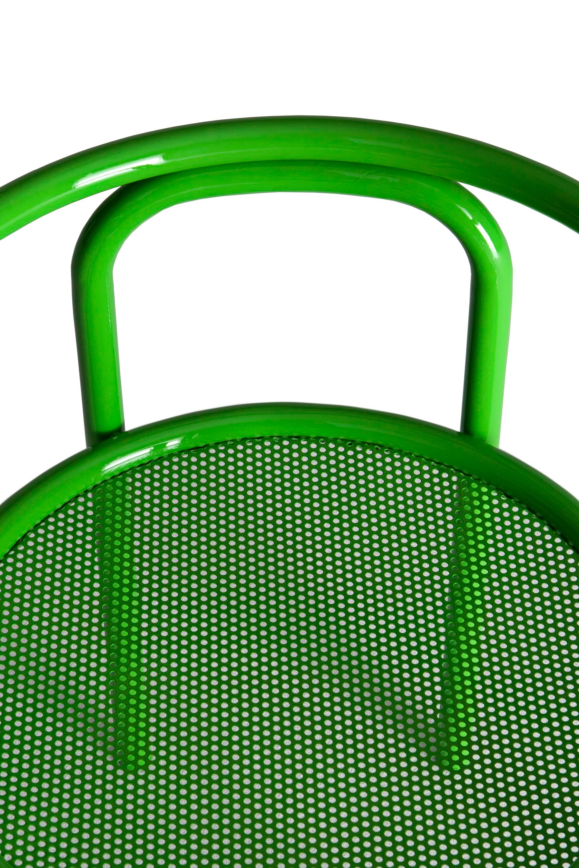 LOCUS SOLUS Powder coated steel garden chair By Exteta