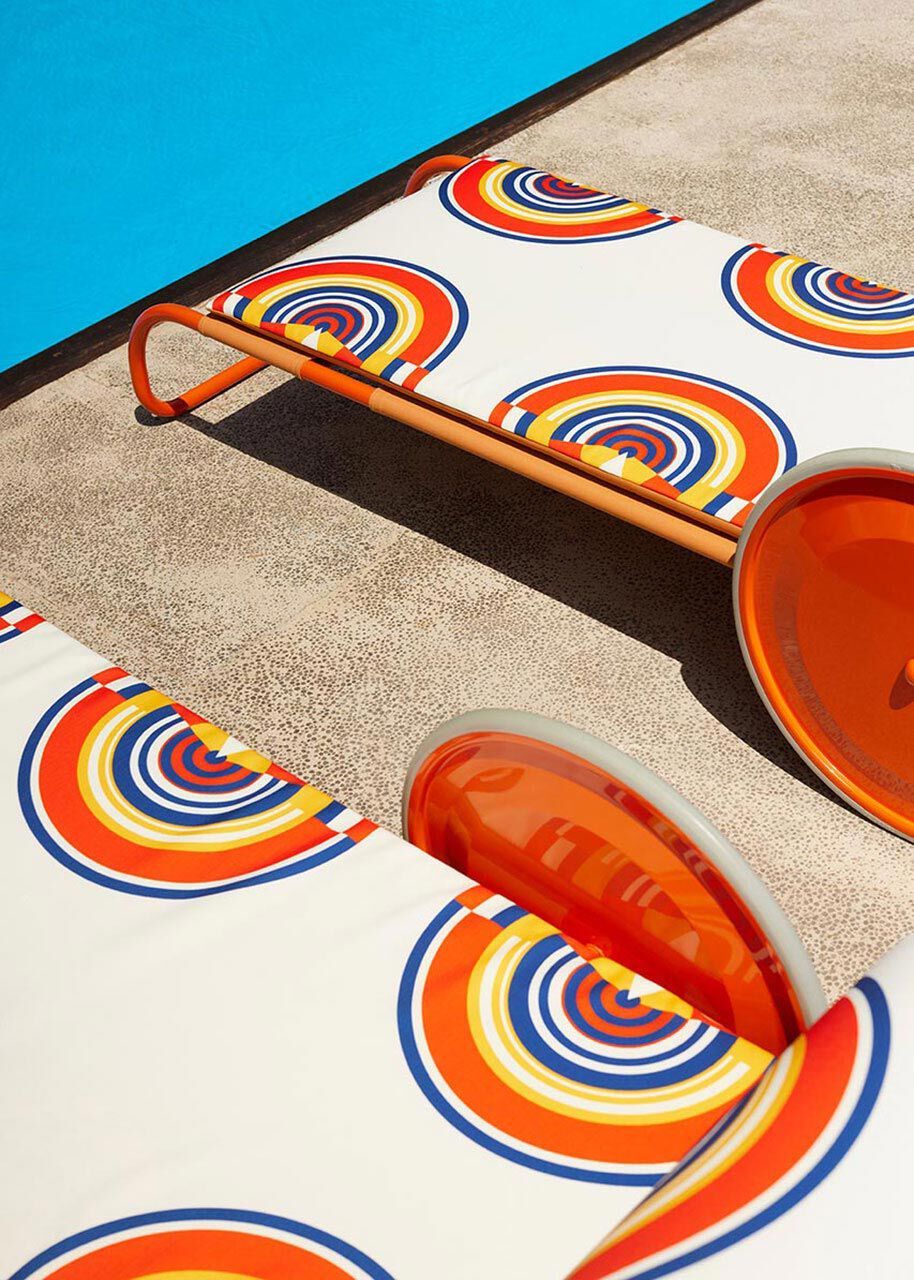 LOCUS SOLUS Lettino da giardino By Exteta