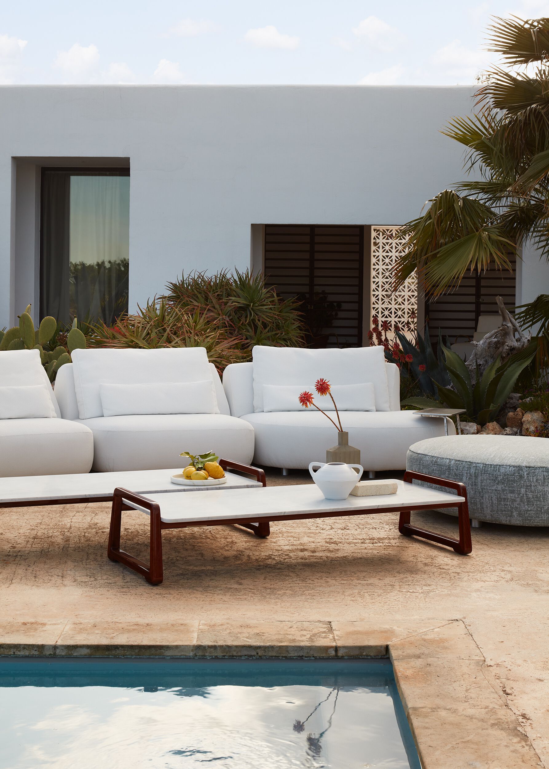 MOONLIGHT Divano da giardino By Exteta