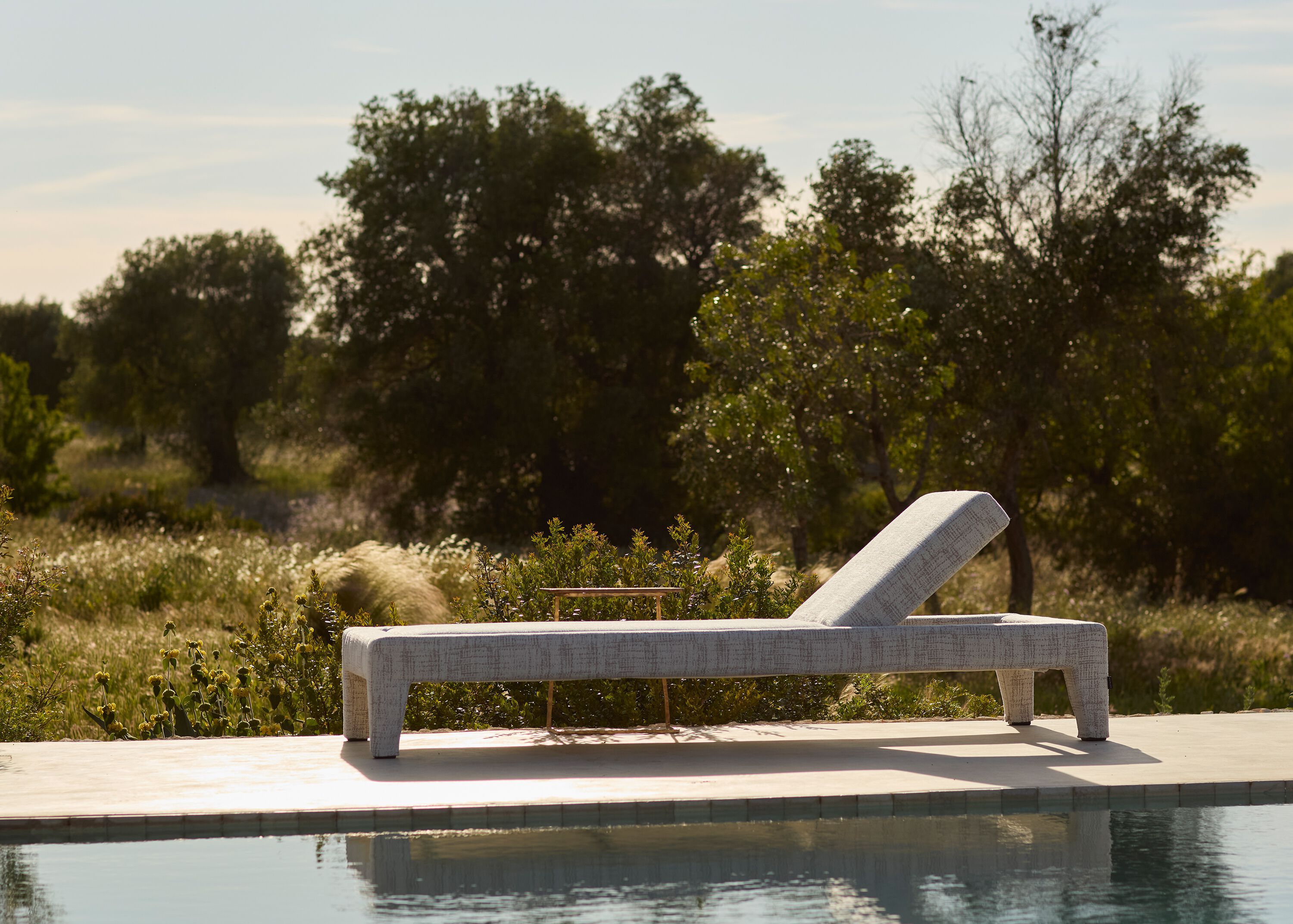 MOONLIGHT Sun lounger By Exteta