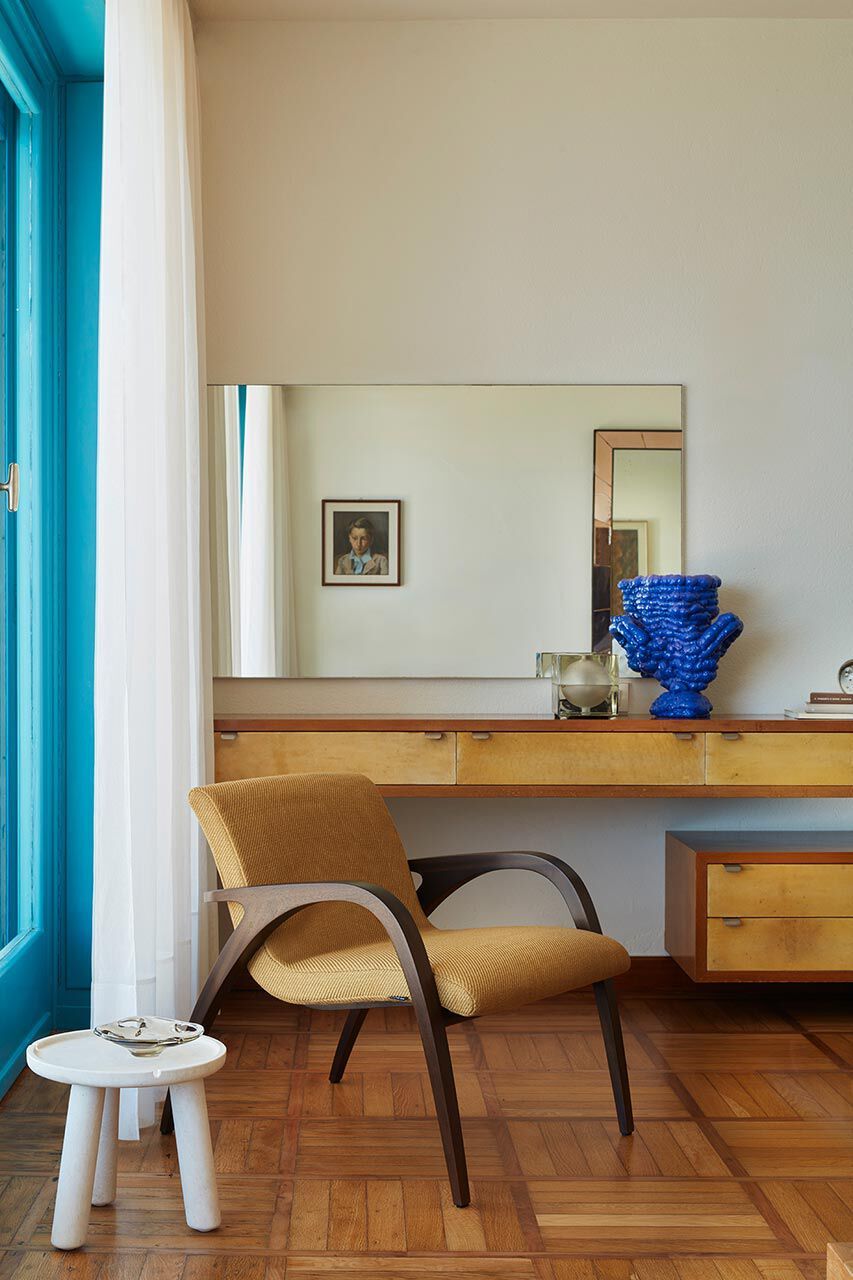 STONE ROUND Round Arabescato marble coffee table By Exteta