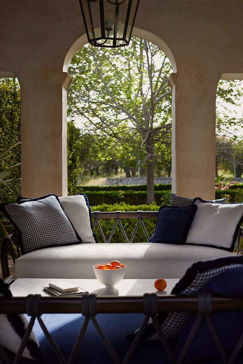 SUNSET BASKET Garden sofa By Exteta