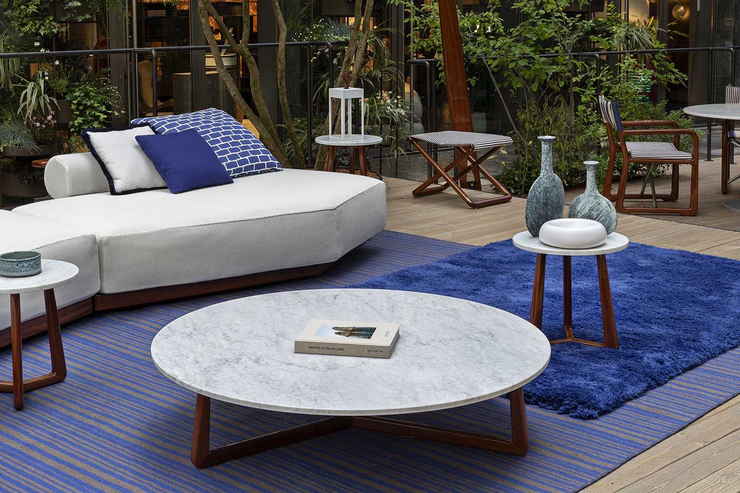 SUNSET PLATFORM Garden sofa By Exteta
