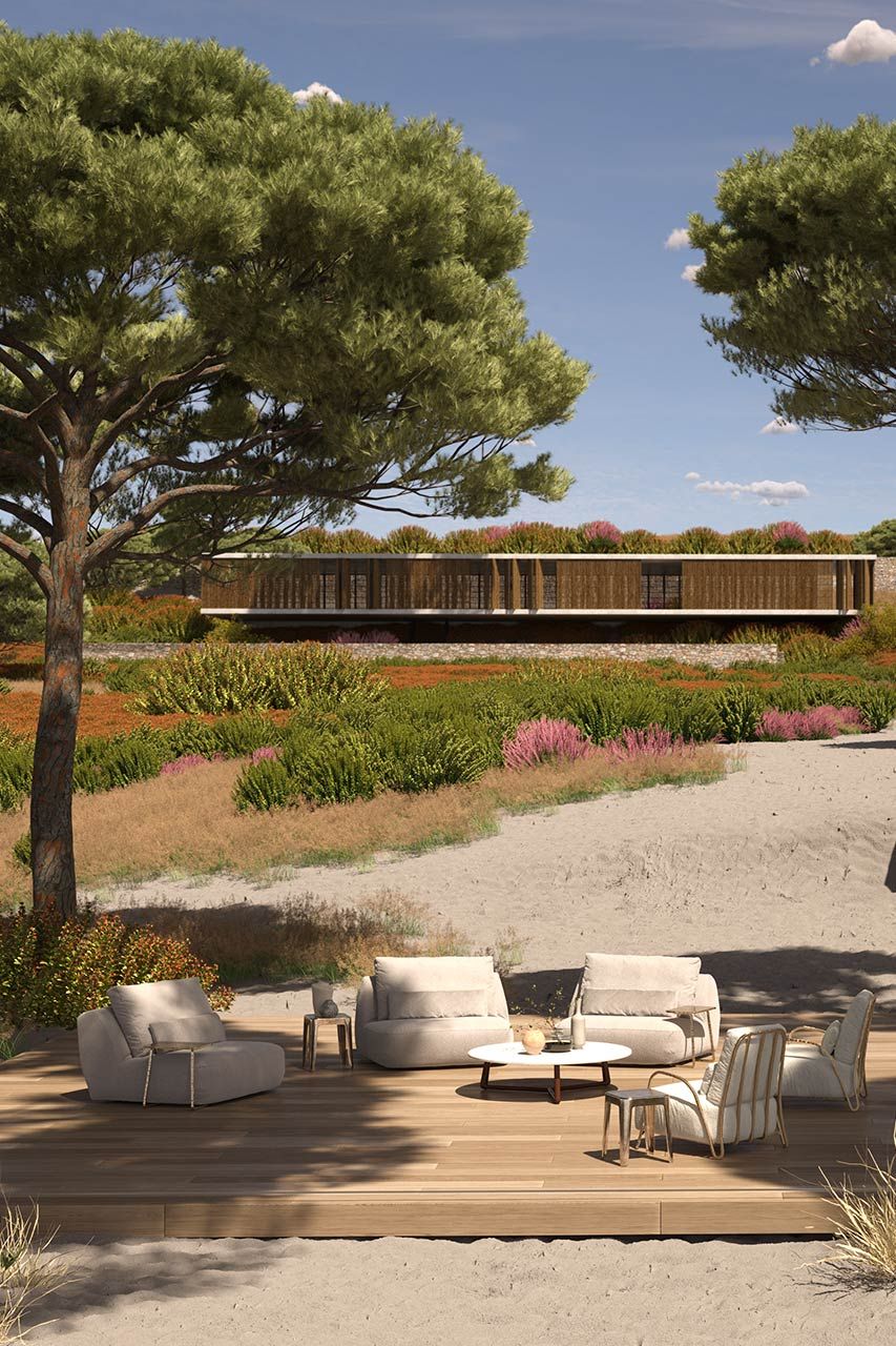 SUNSET Coffee table By Exteta