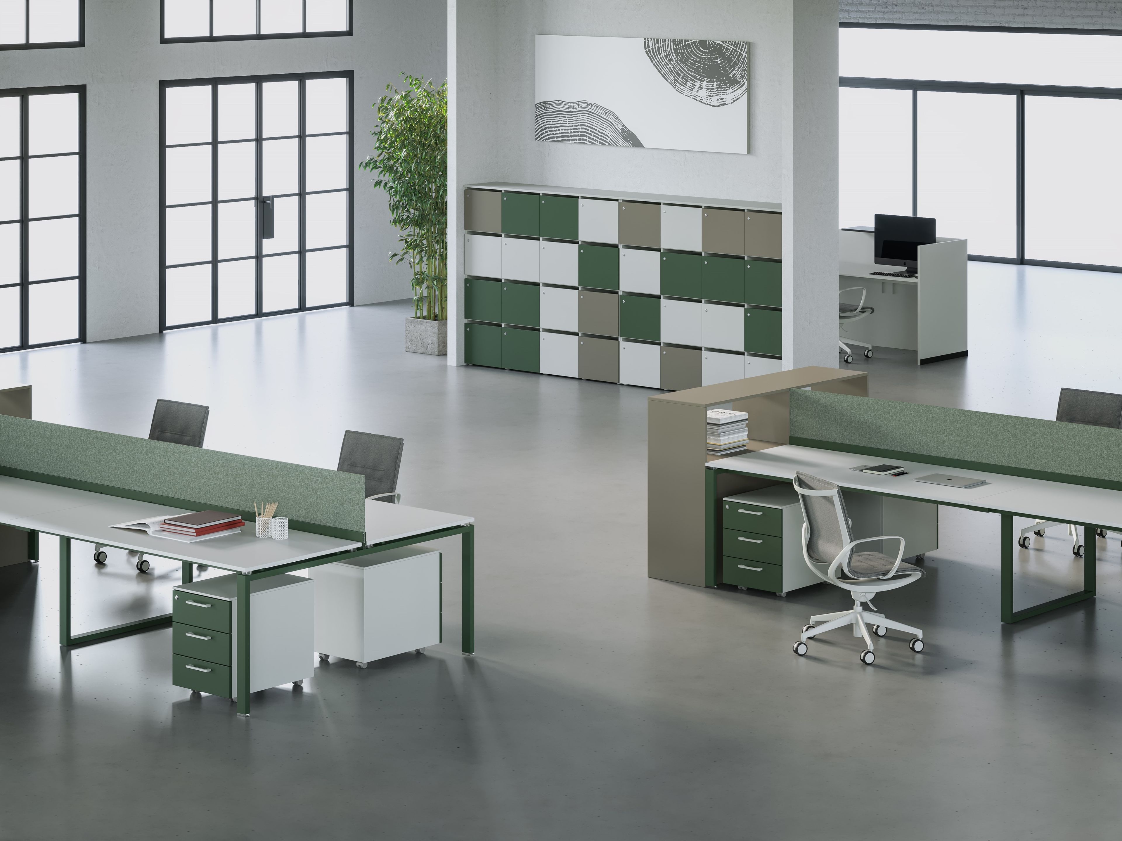 FLOAT OFFICE | Office desk By Archiutti