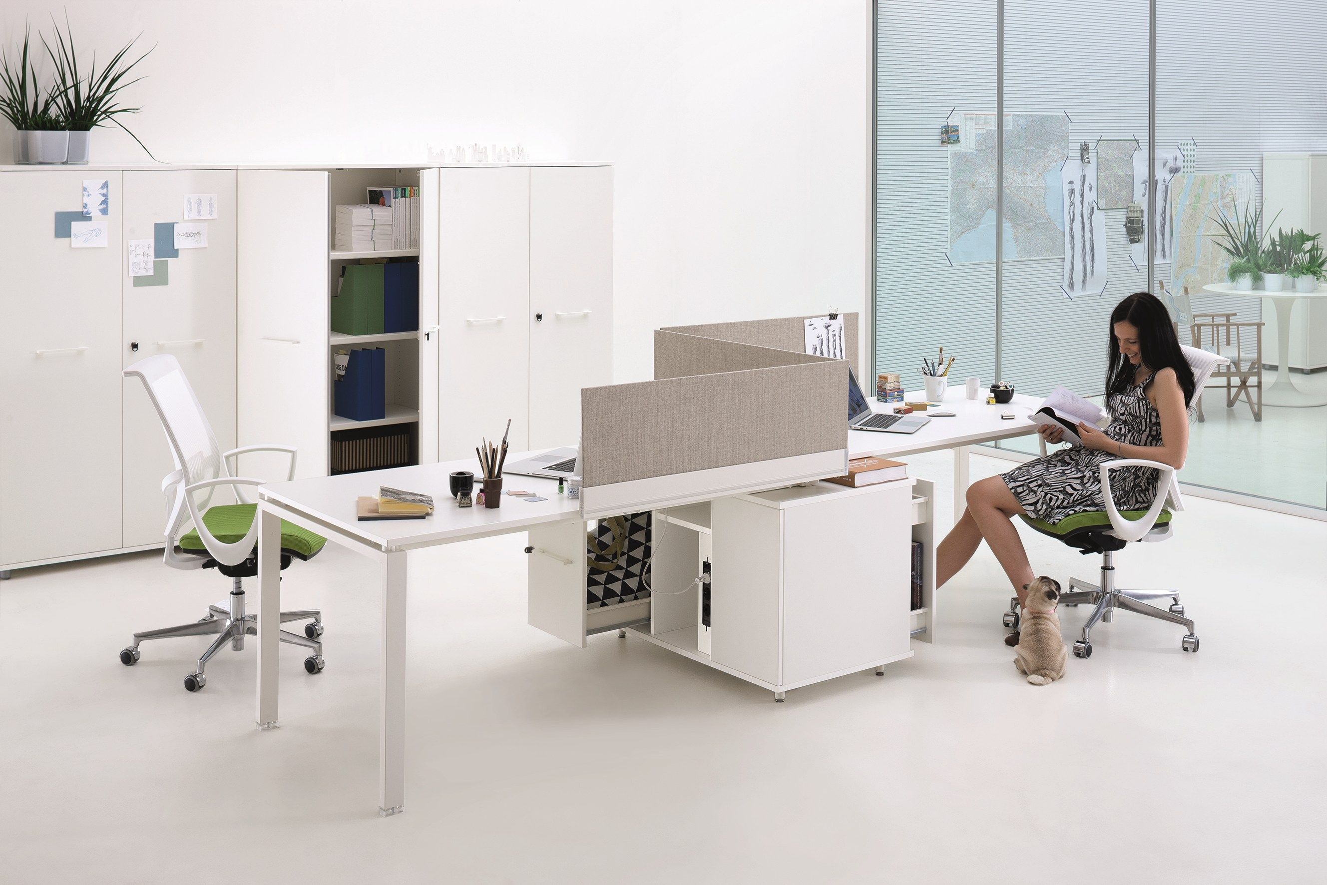 FLOAT OFFICE | Office drawer unit By Archiutti
