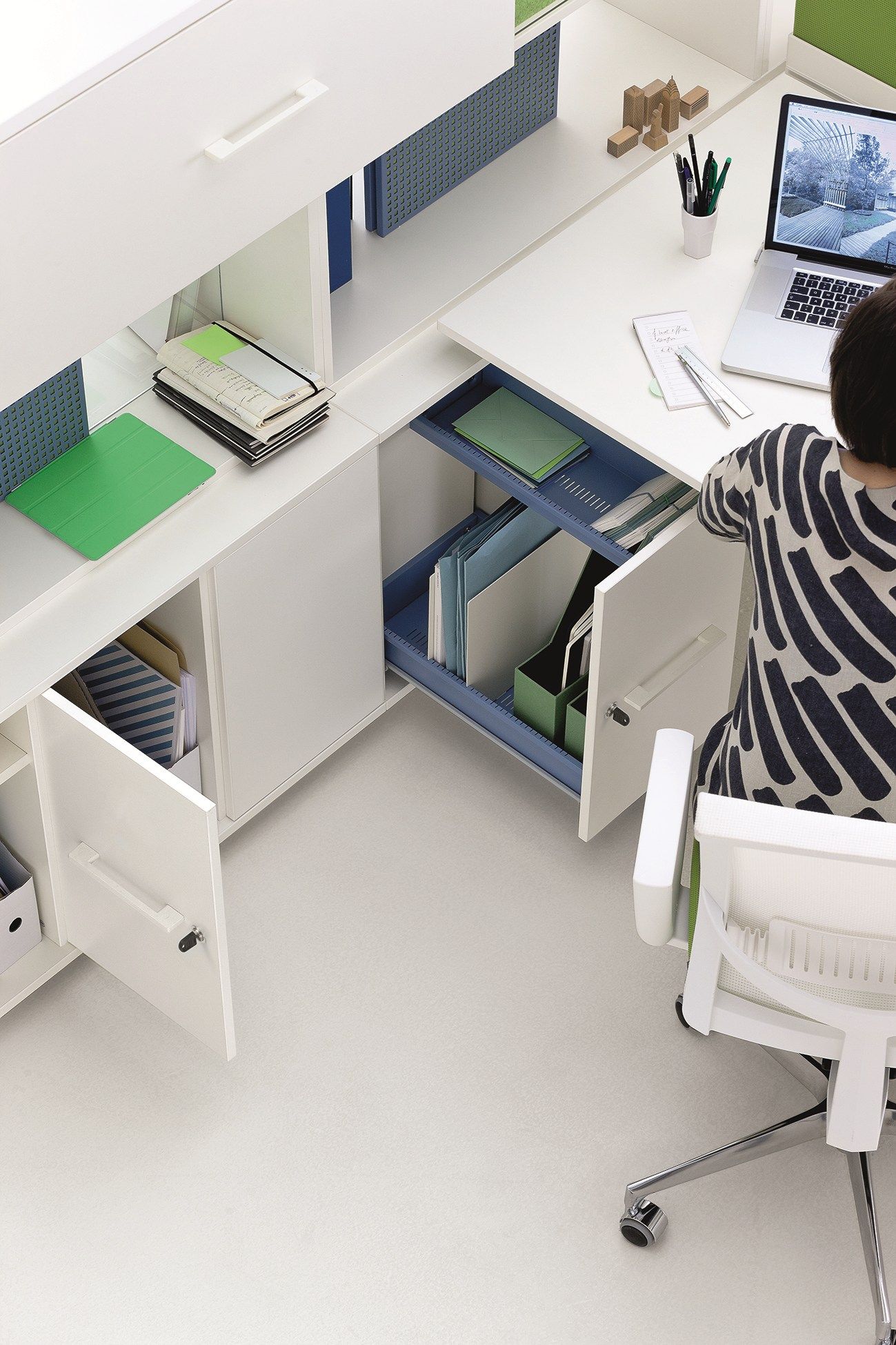 FLOAT OFFICE | Office drawer unit By Archiutti