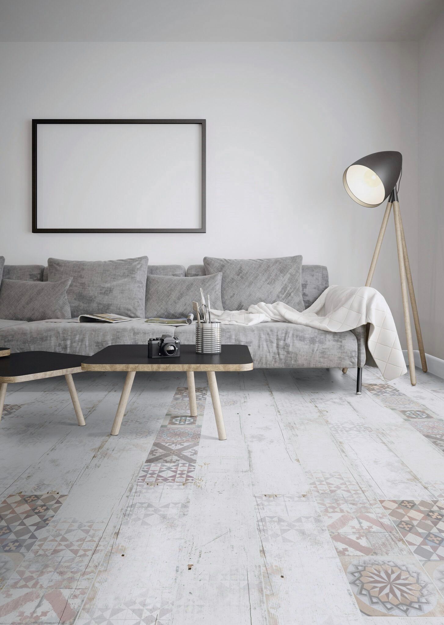 CLASSIC LINE - LAMINATE Laminate flooring with encaustic effect By Ter ...