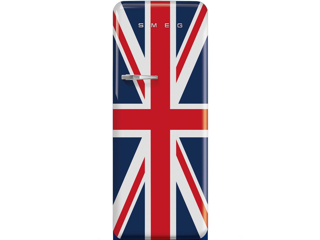 FAB28 UNION JACK Freestanding single door refrigerator Class A+++ By Smeg