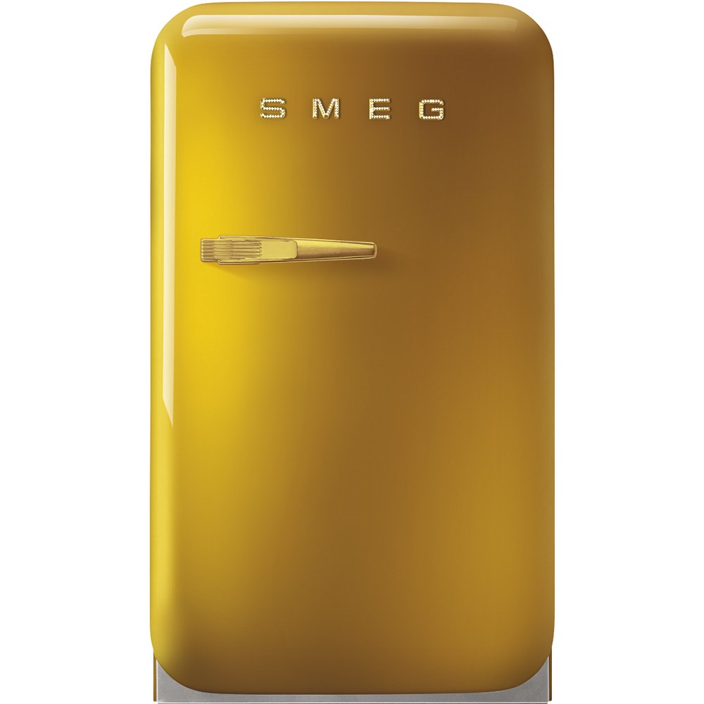 Freestanding mini fridge automatic FAB5 Smeg 50's style Collection By Smeg