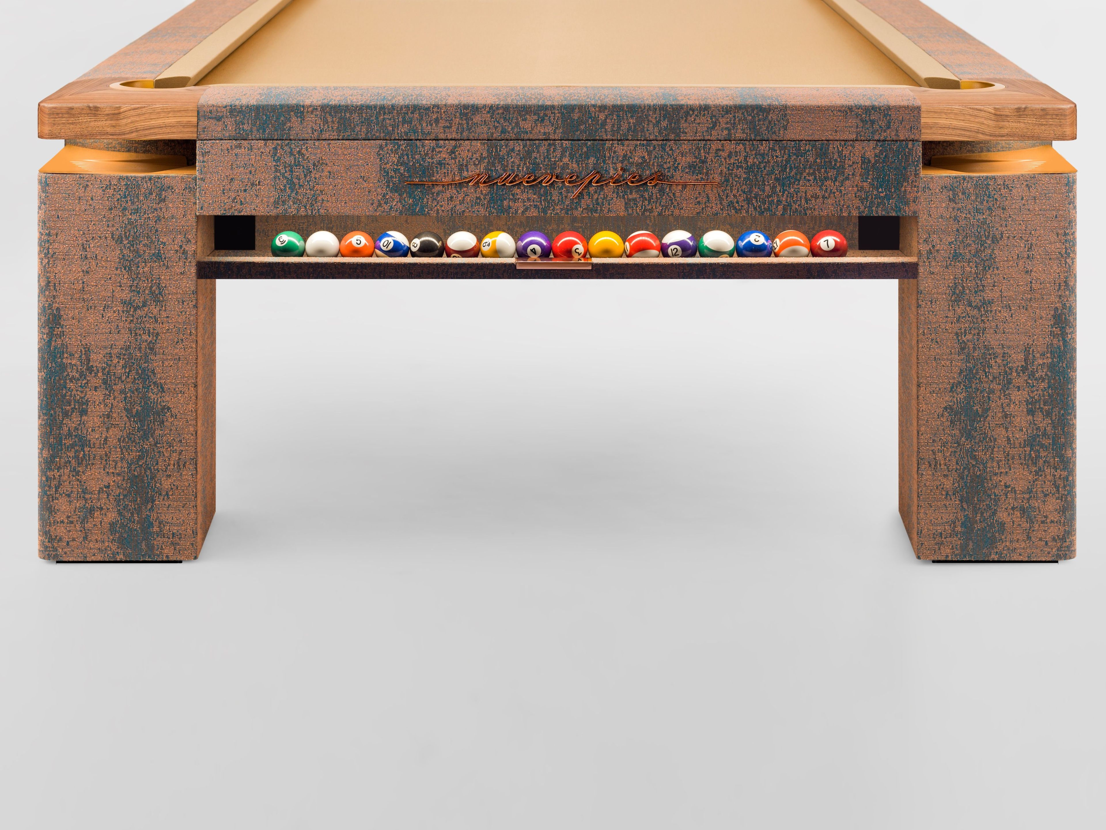 Fabric covered billiard table FABRIC MEMORY By Nuevepies design ...