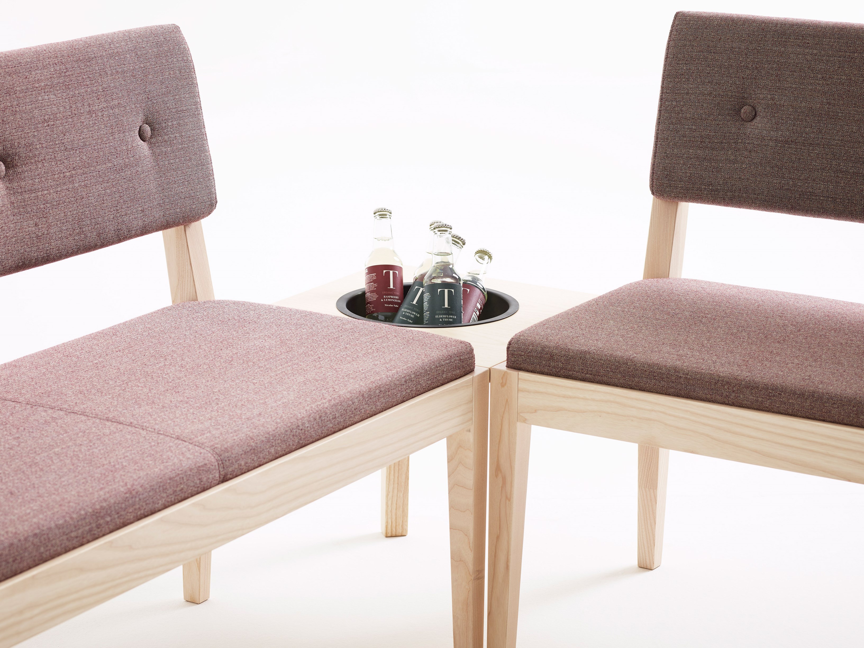 FACILE | Fabric bench seating By Karl Andersson design Nick Flygt