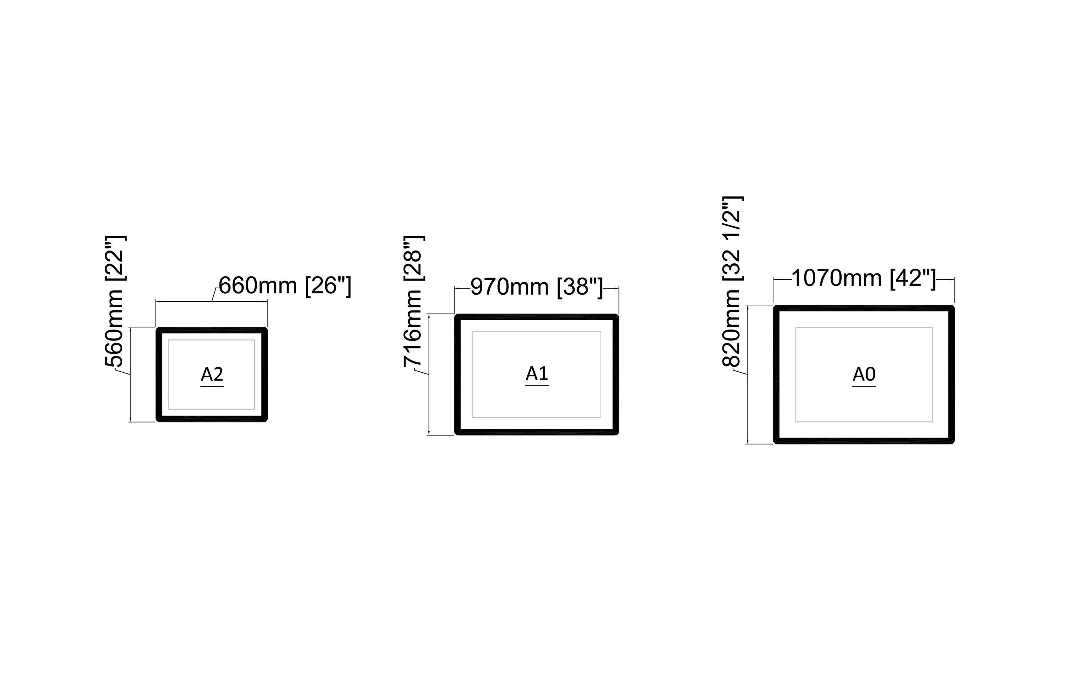 Walnut frame FAI | Pictured Frame Walnut M01 Fai Collection By 2K1M ...