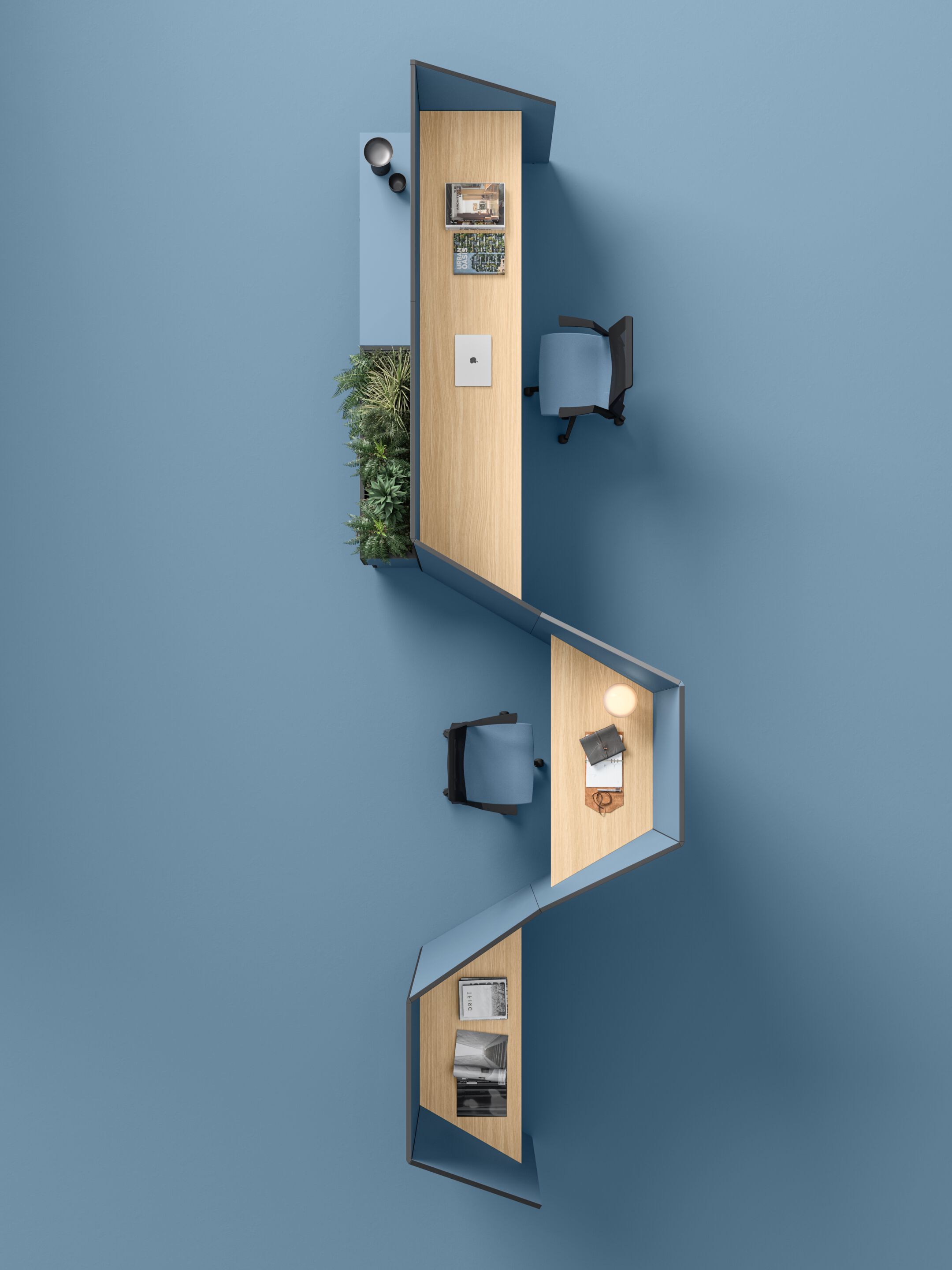 PANORAMA Office booth By FANTONI | design UNStudio