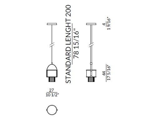 FANUS | Pendant lamp LED Murano glass pendant lamp By Paolo Castelli ...