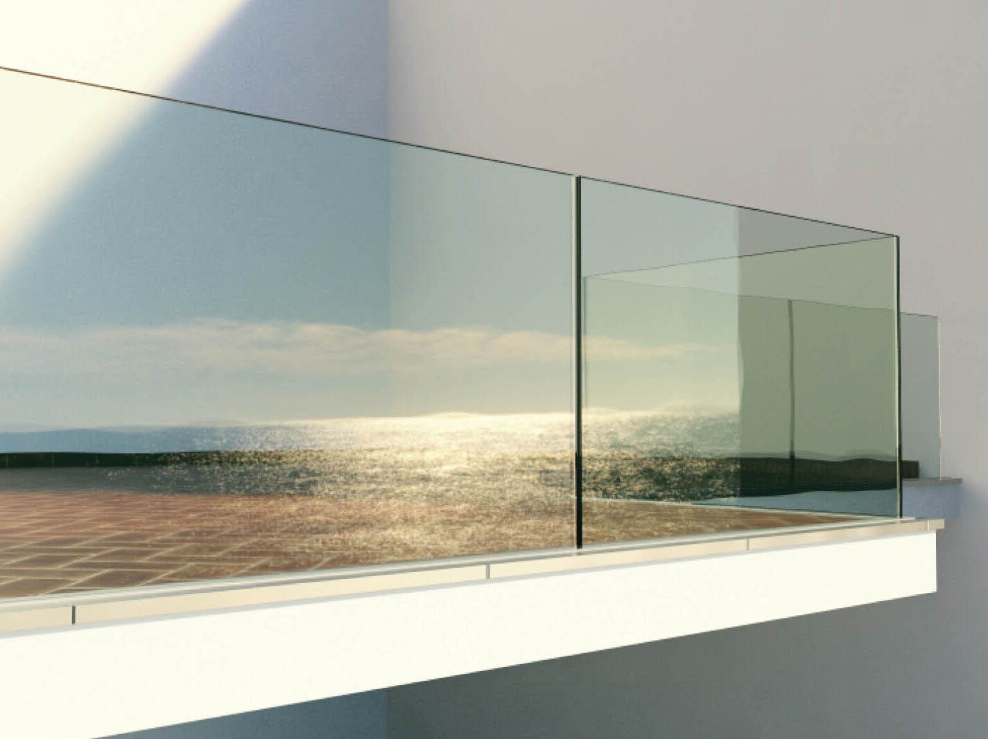 NINFA Parapetto in vetro By FARAONE | design Sabatino Faraone, Matteo ...