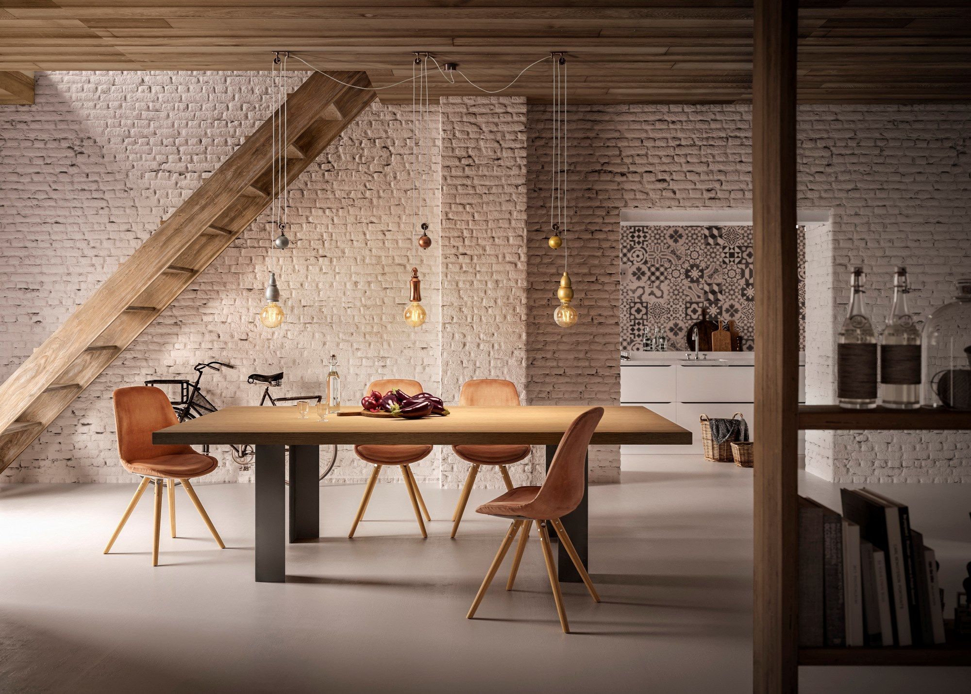 FATE | Ceramic pendant lamp By Aldo Bernardi