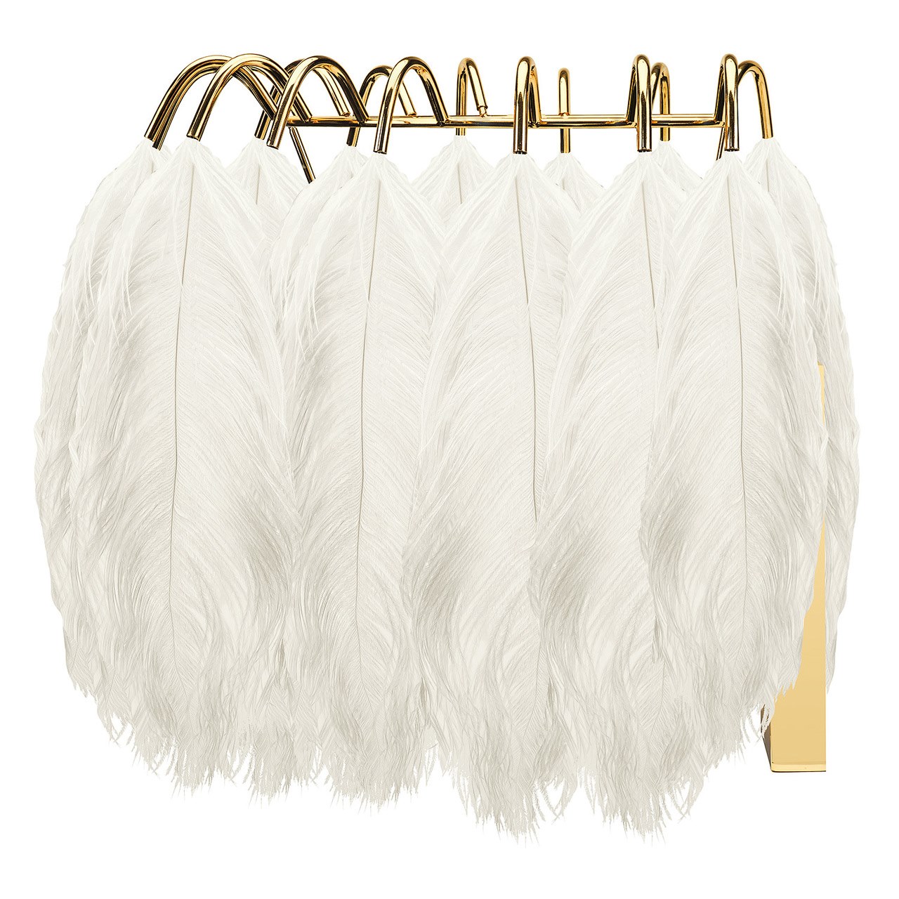 FEATHER LED indirect light steel wall lamp By Mineheart | design Young ...
