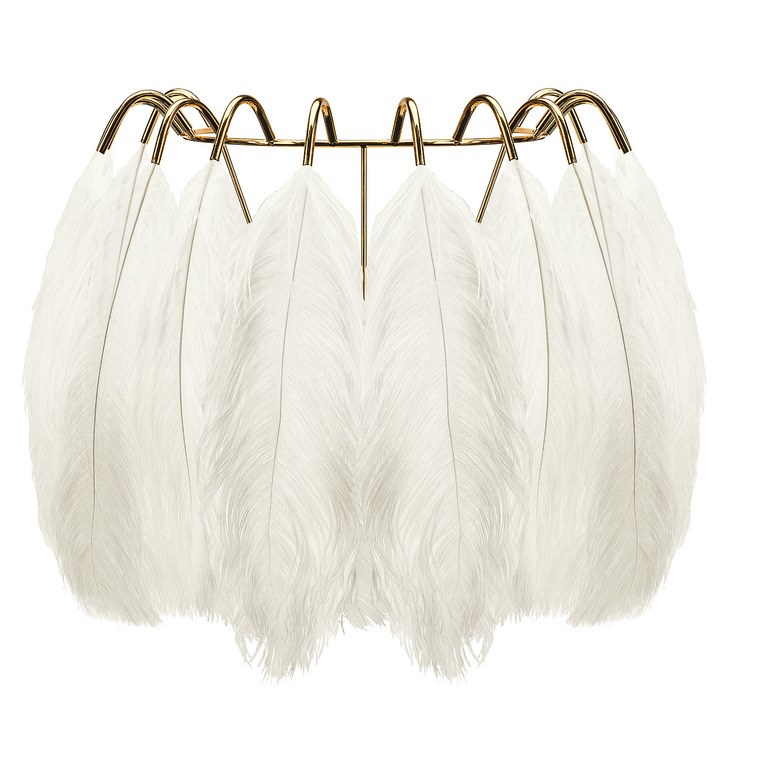 FEATHER LED indirect light steel wall lamp By Mineheart | design Young ...