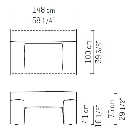 FEDDE LIVING | Small sofa By Piet Boon design Piet Boon