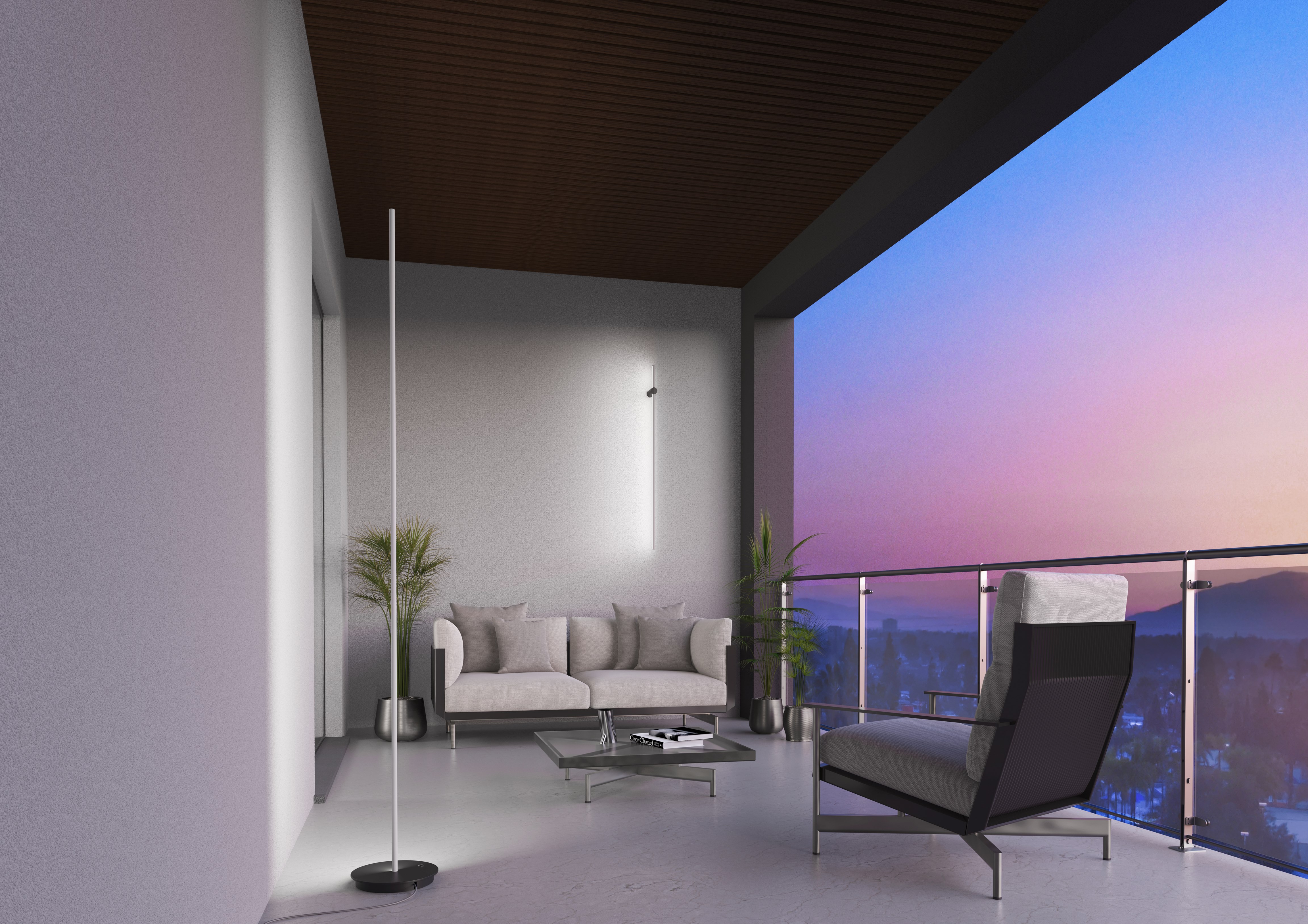 FEELING LED extruded aluminium Outdoor wall Lamp By SIMES