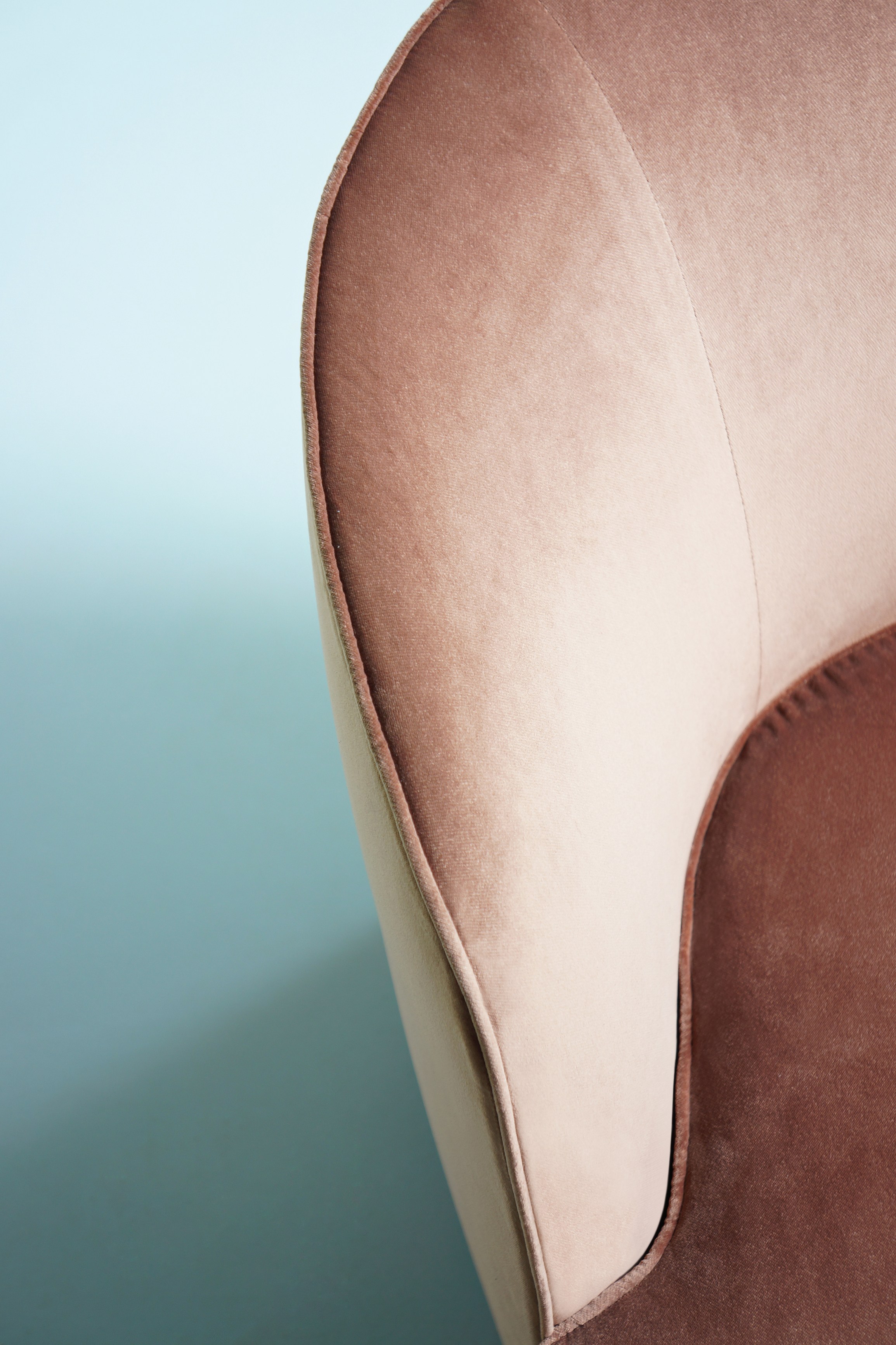 Upholstered fabric armchair FELIX By Lema design Roberto Lazzeroni