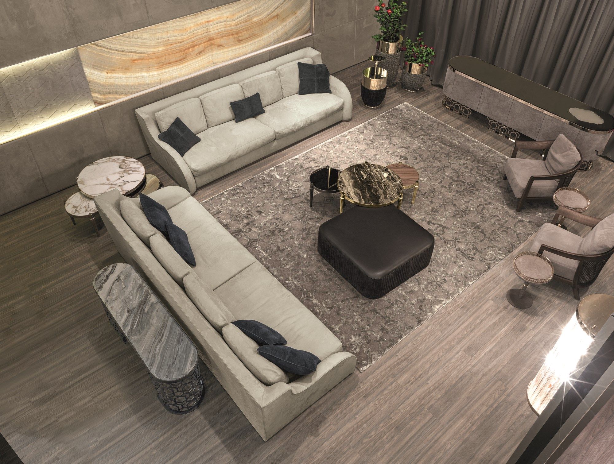 FELIX | Square pouf Loveluxe 2016 – Vanity collection Collection By ...