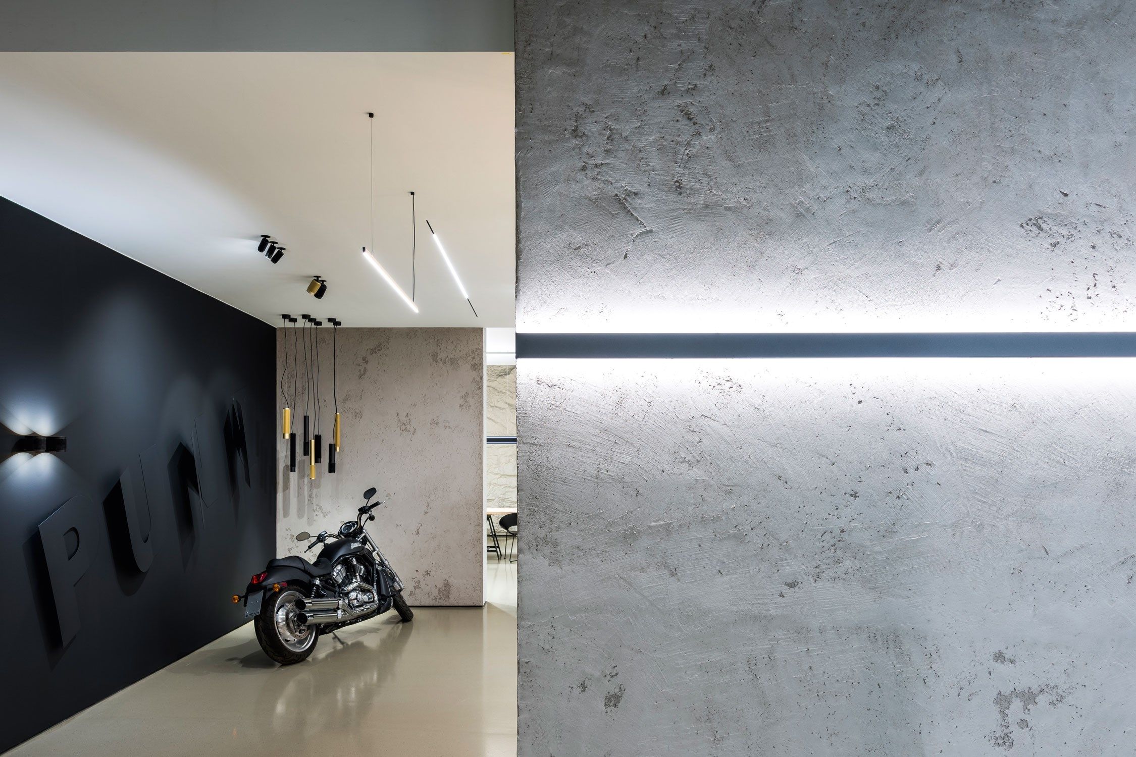 FEMTOLINE W DOWN-UP Linear lighting profile By Delta Light