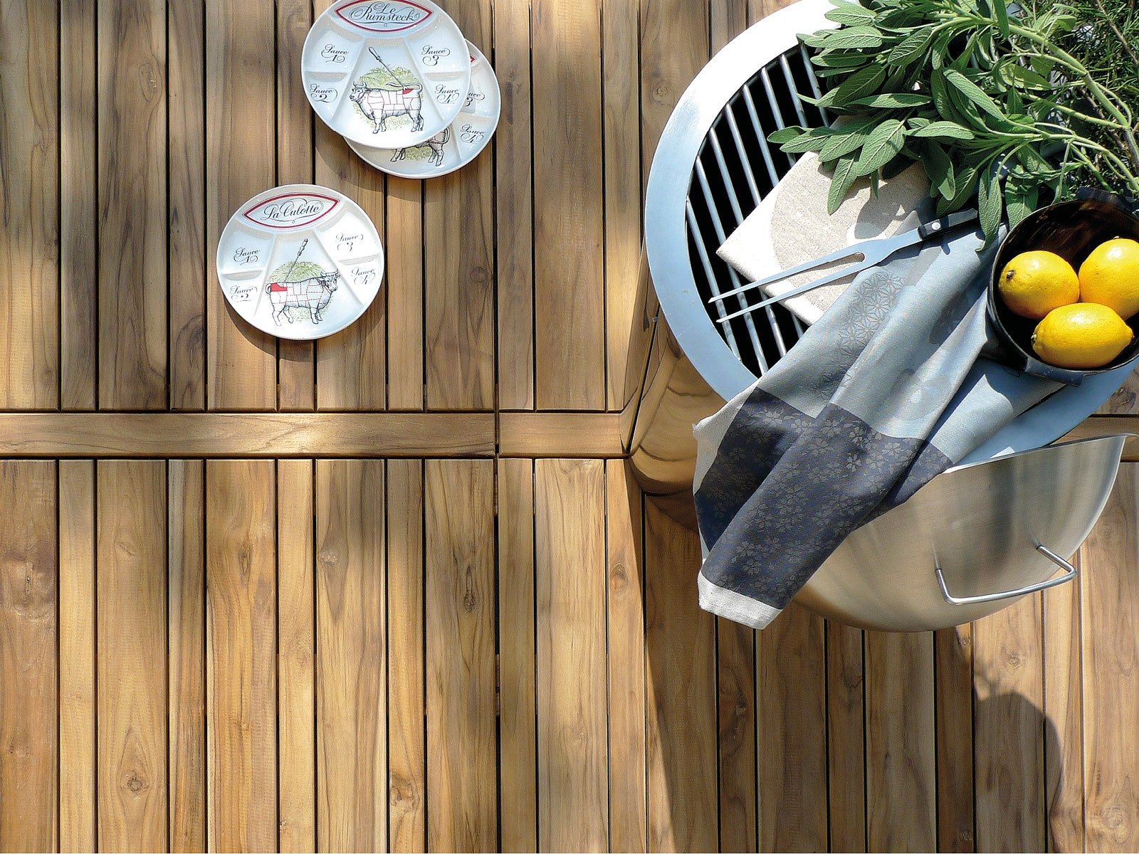 Decking in teak MODULO - Ravaioli Legnami - Edilportale