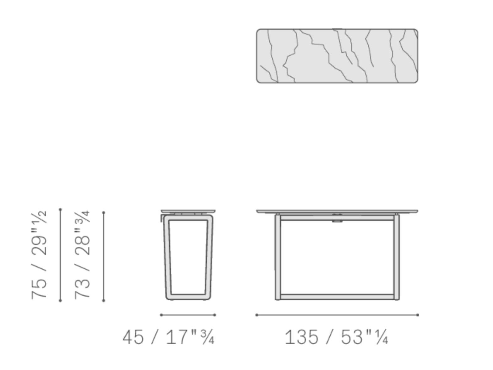 FIDELIO | Console rectangulaire Collection THE COLLECTION - Furniture ...