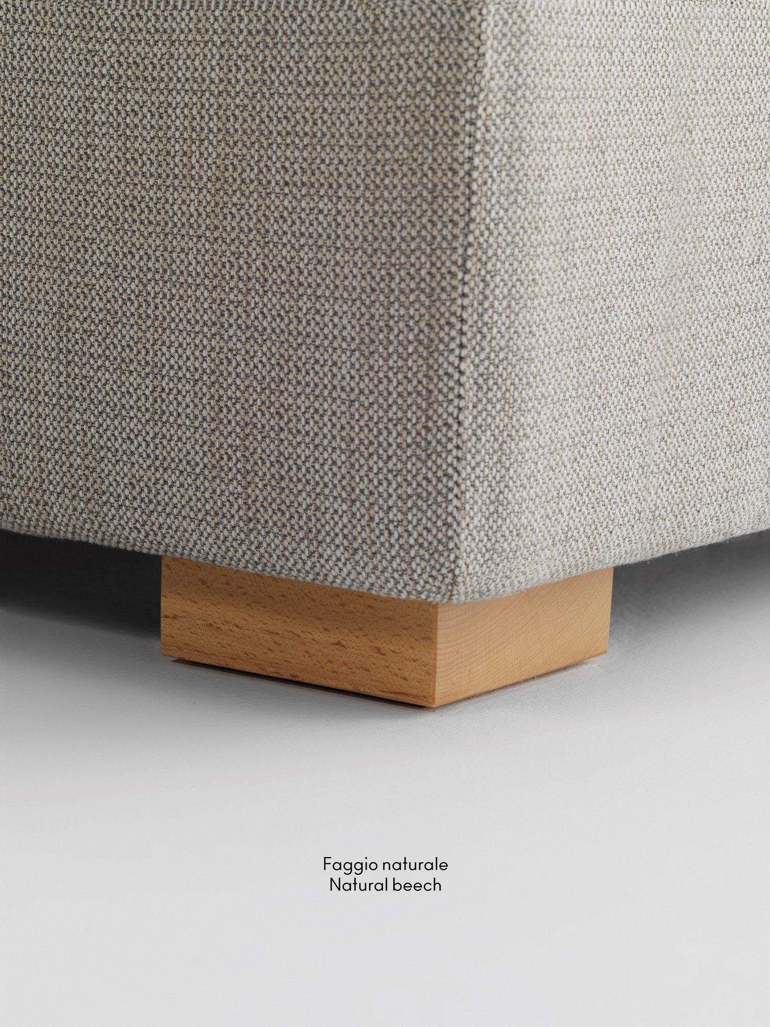 Upholstered fabric day bed with removable cover FIGI ISOLA ESTRAIBILE ...