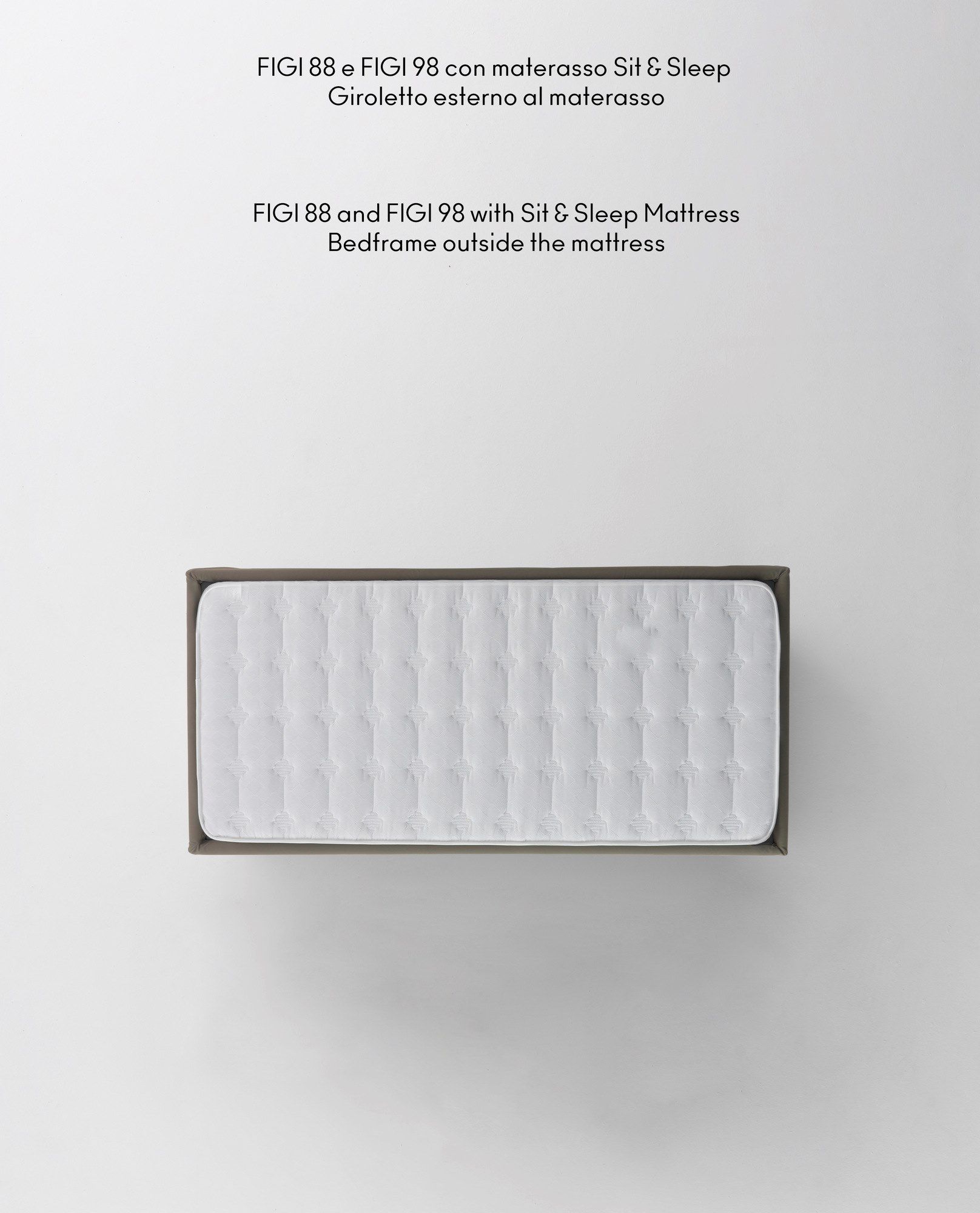 Upholstered fabric day bed with removable cover FIGI ISOLINO ESTRAIBILE ...