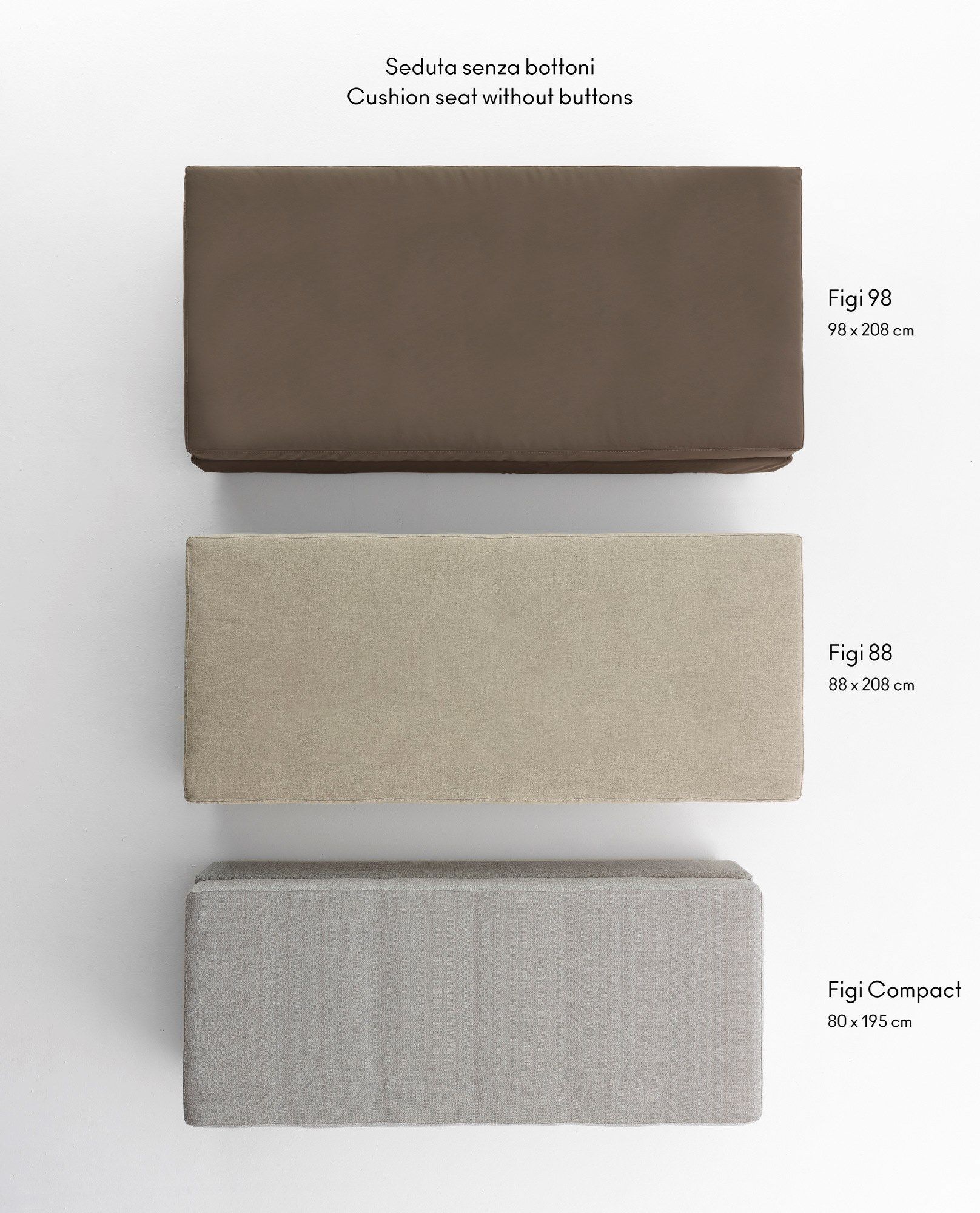 Upholstered fabric day bed with removable cover FIGI ISOLINO ESTRAIBILE ...