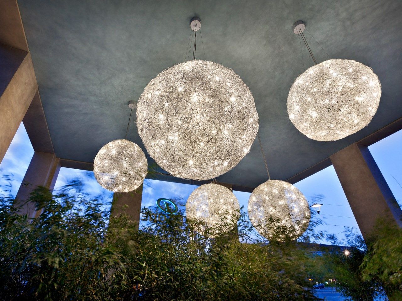FIL DE FER IP65 | Pendant lamp By Catellani & Smith design Enzo Catellani