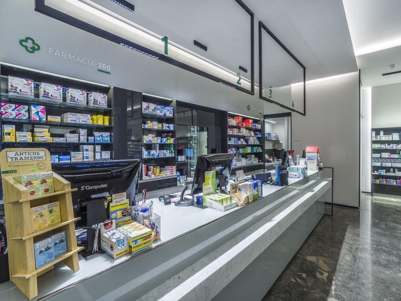 LED extruded aluminium ceiling lamp FILE FLEX SQUARE CEILING P1015 File ...