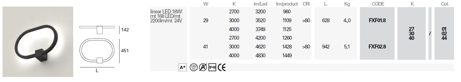 FILE FLEX | Wall lamp File Flex Collection By LUCIFERO'S